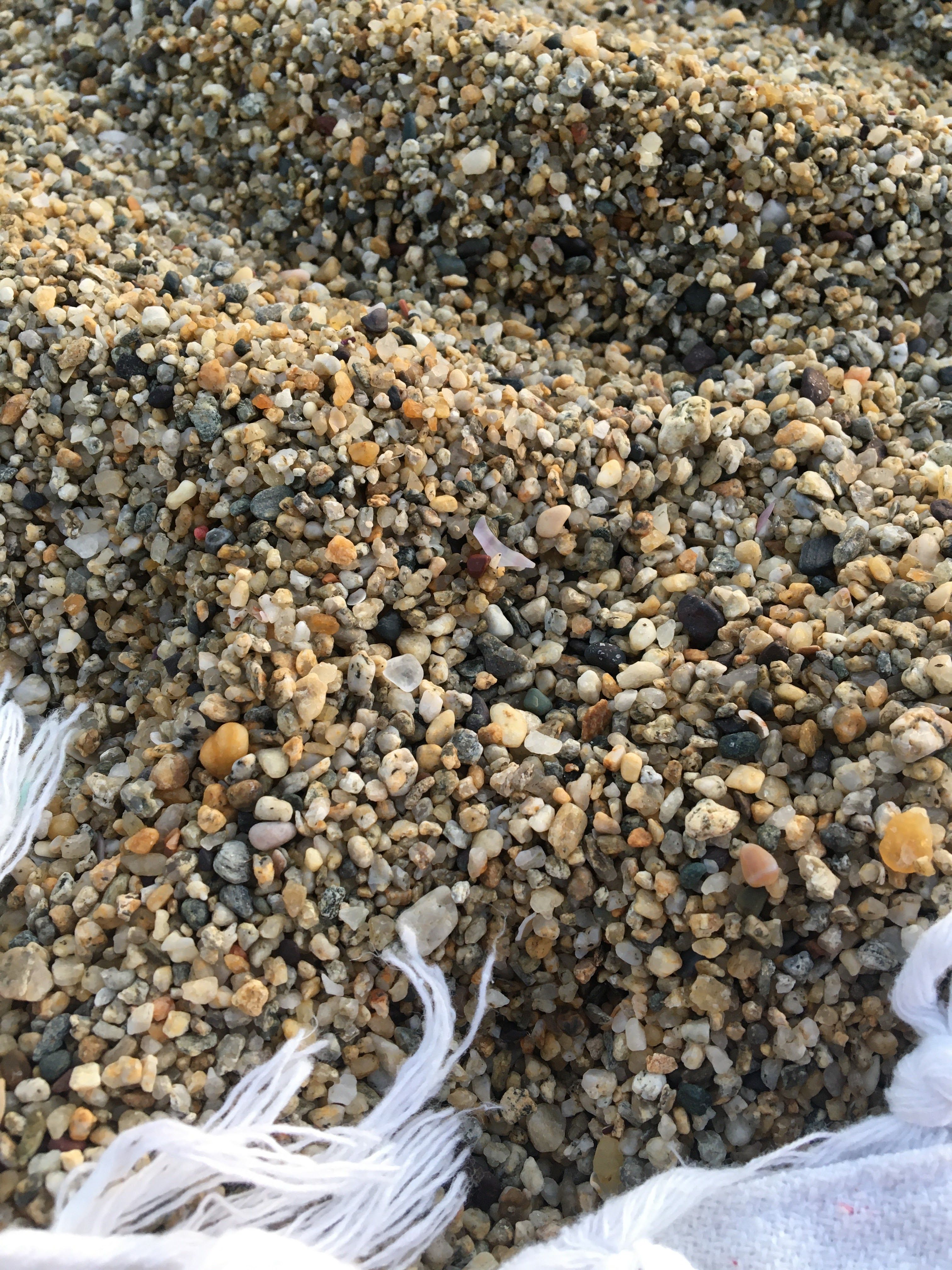 Top View of Pebbles · Free Stock Photo