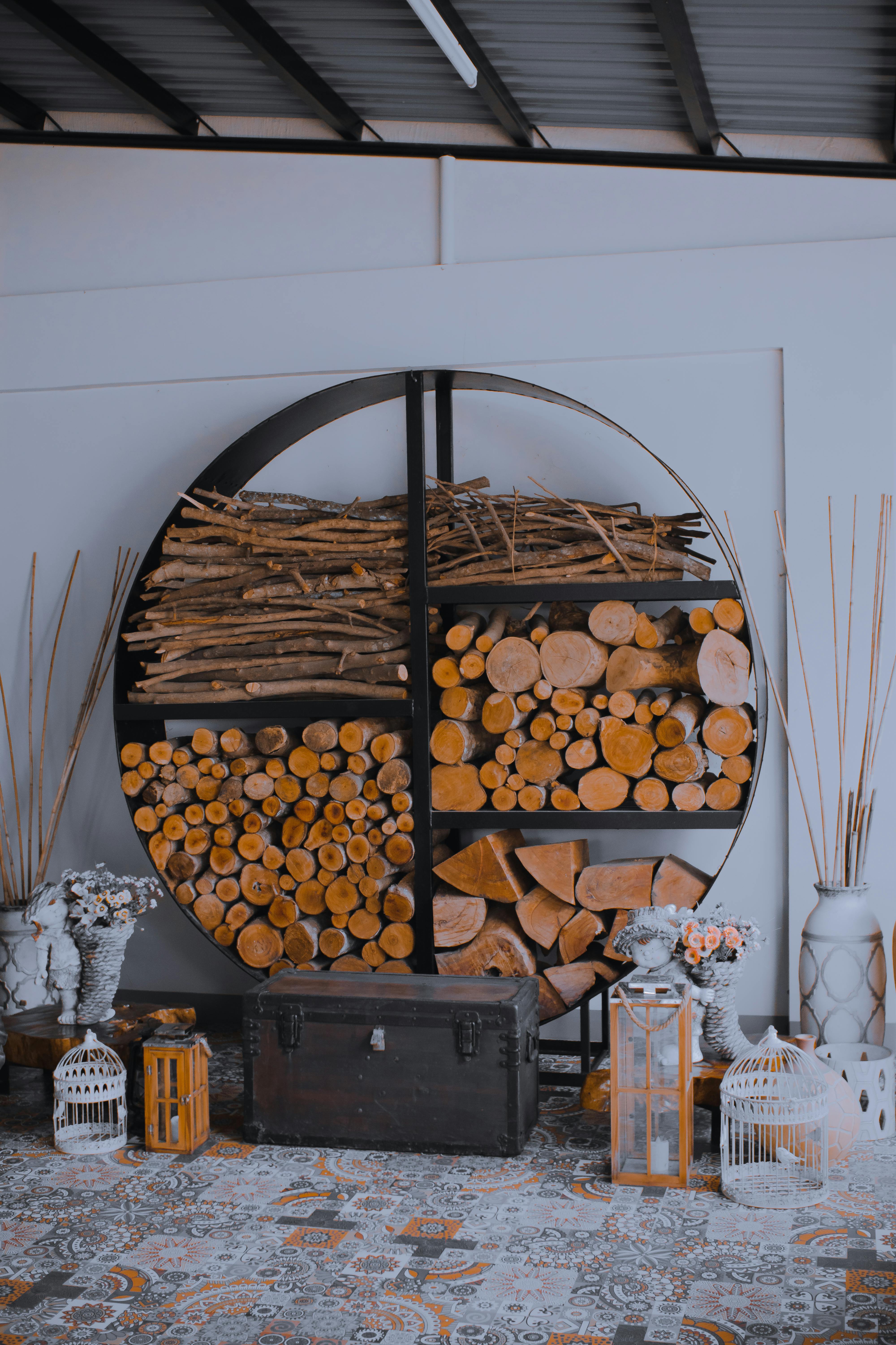 Stacks of Wood · Free Stock Photo