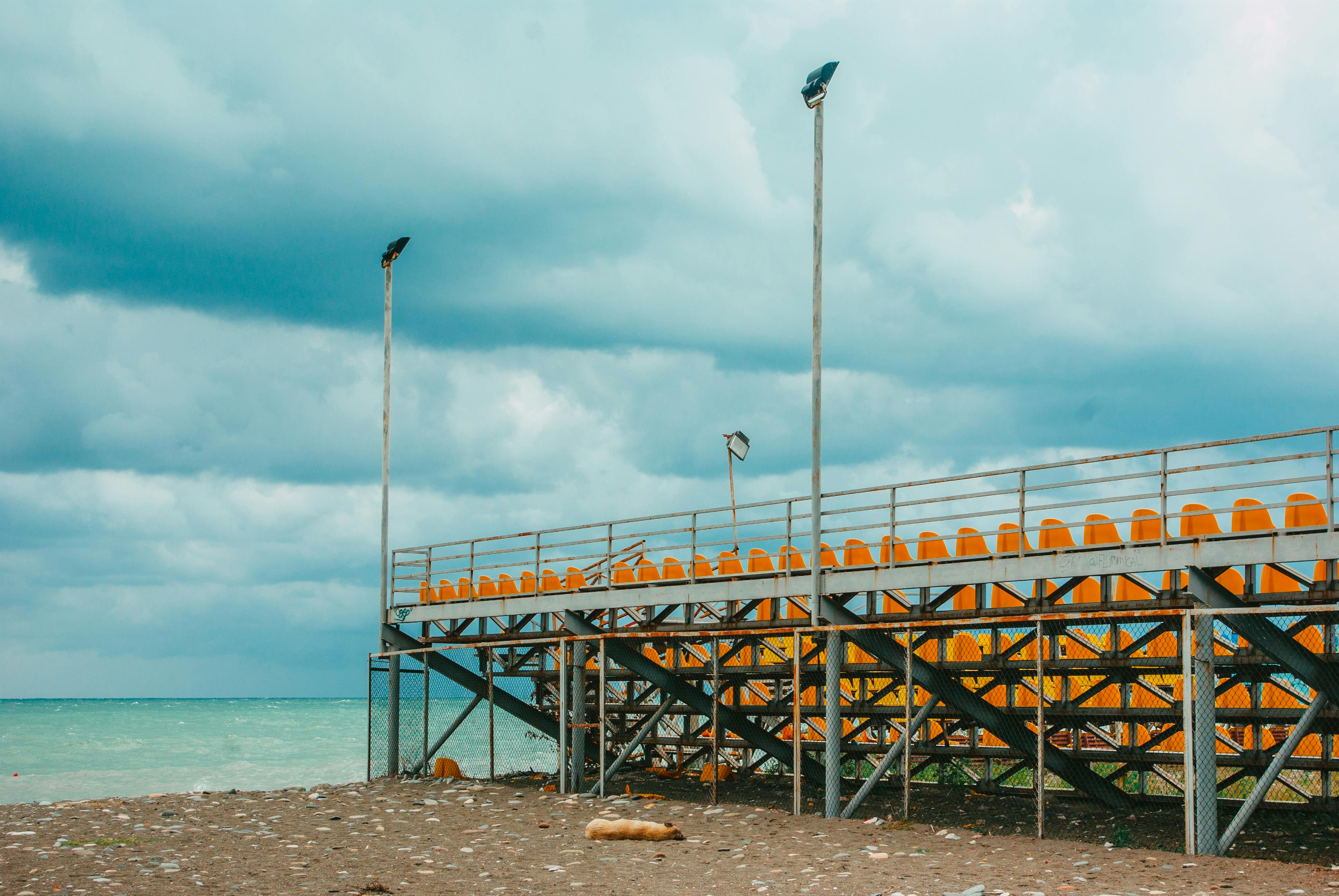 Seats on a Beach · Free Stock Photo