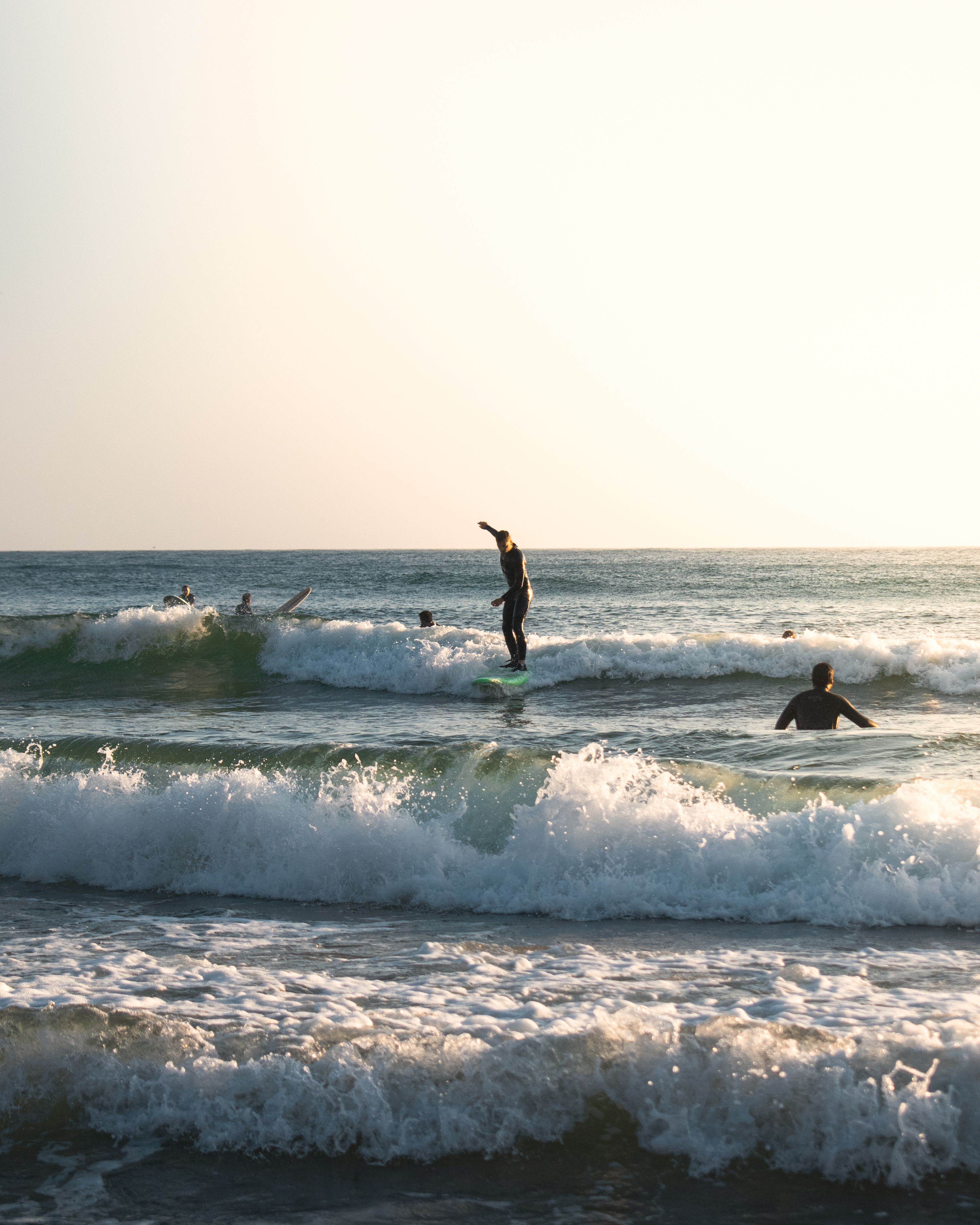 Person Surfing on the Sea · Free Stock Photo