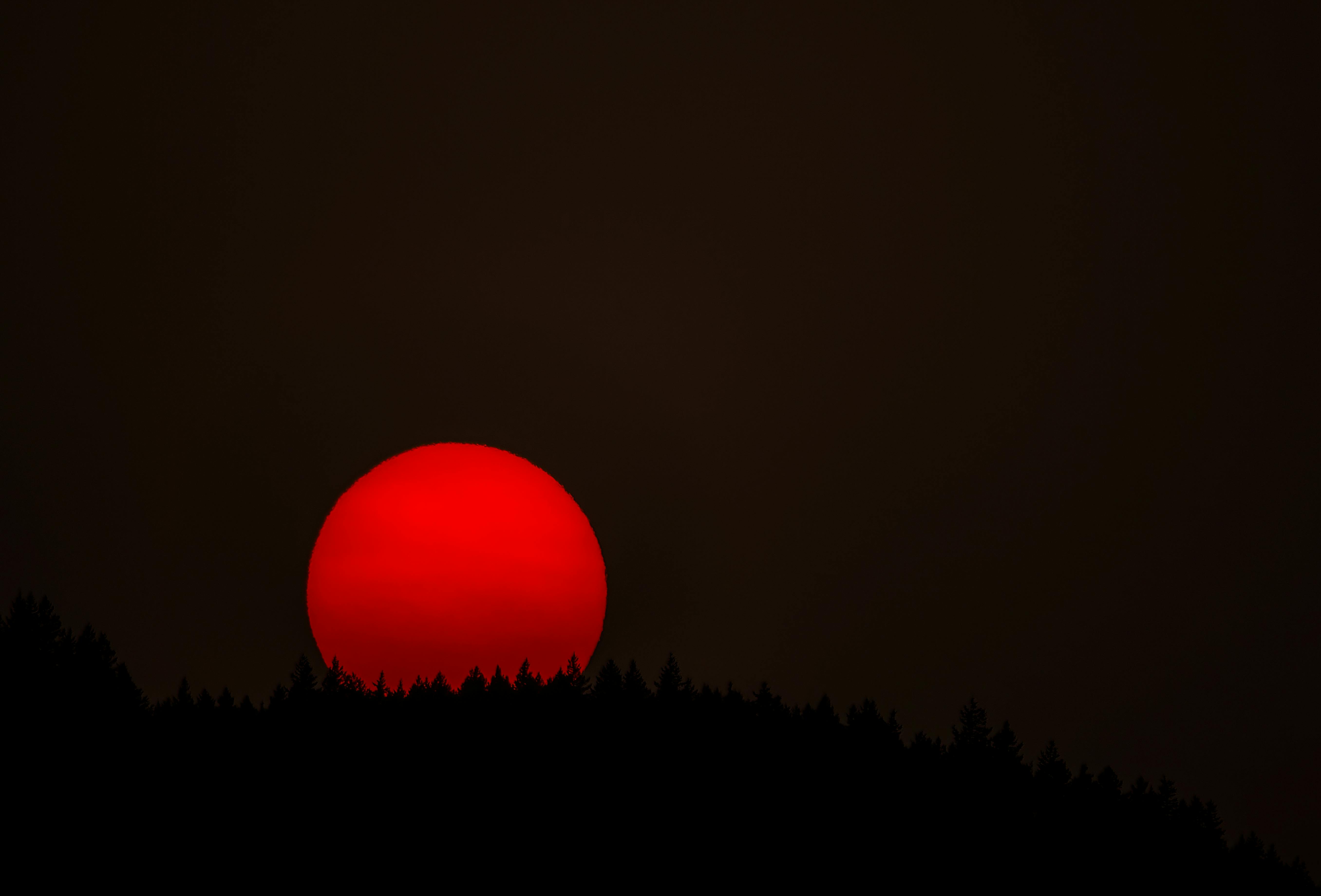 Brown Building Under Full Moon · Free Stock Photo