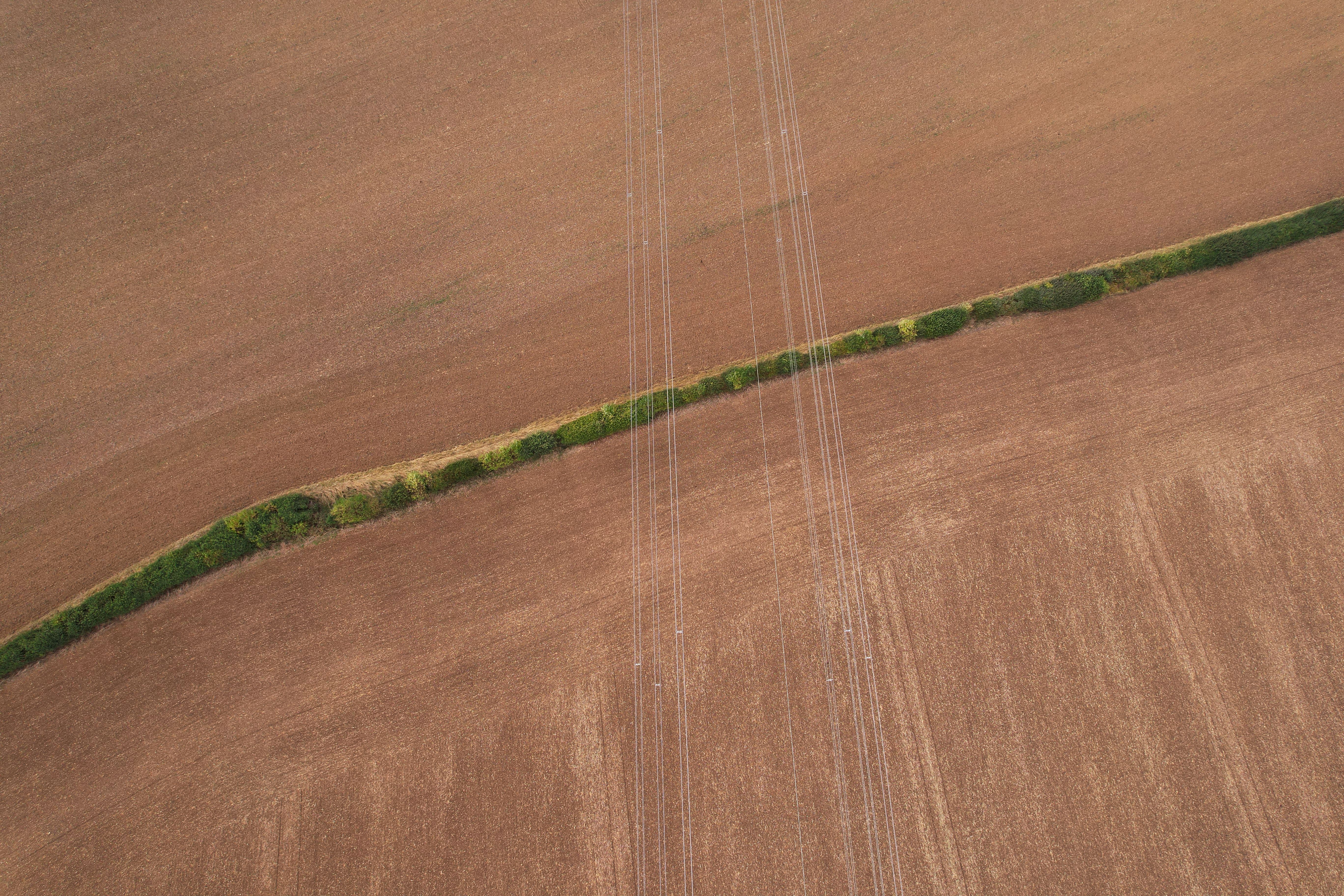 Aerial Photography of Open Field · Free Stock Photo
