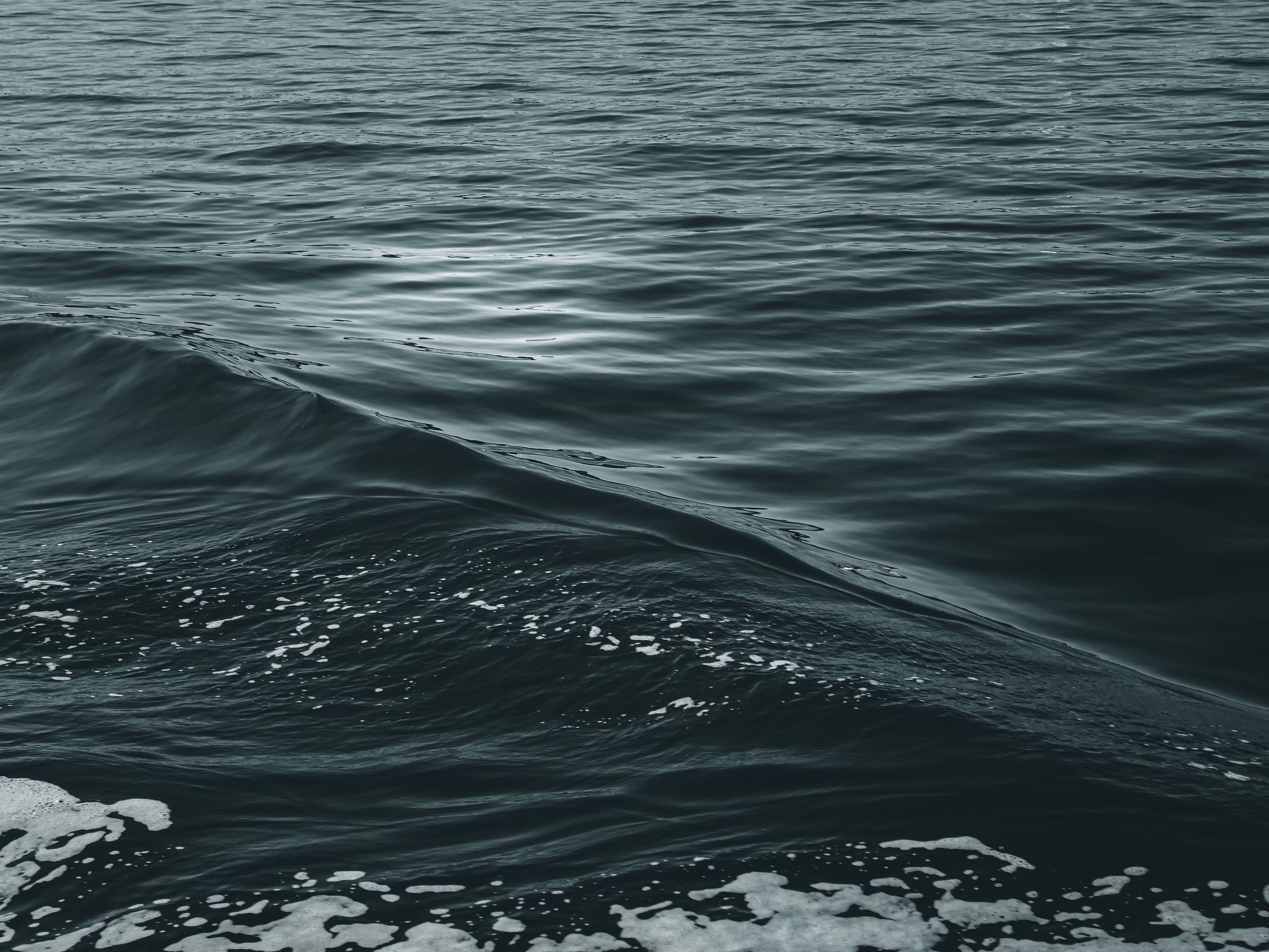 Close-up Photo of Waves · Free Stock Photo