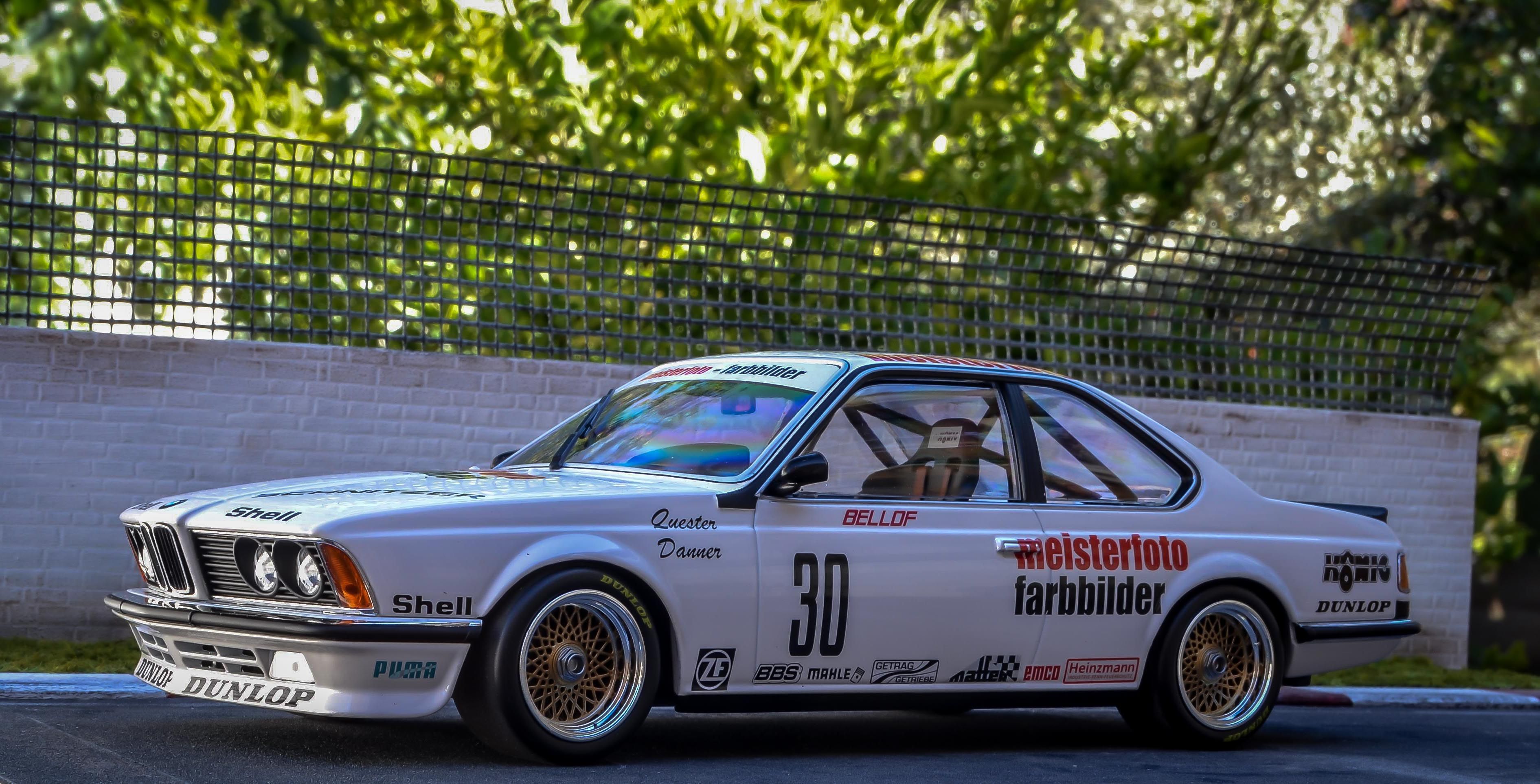 White Nascar Sedan · Free Stock Photo