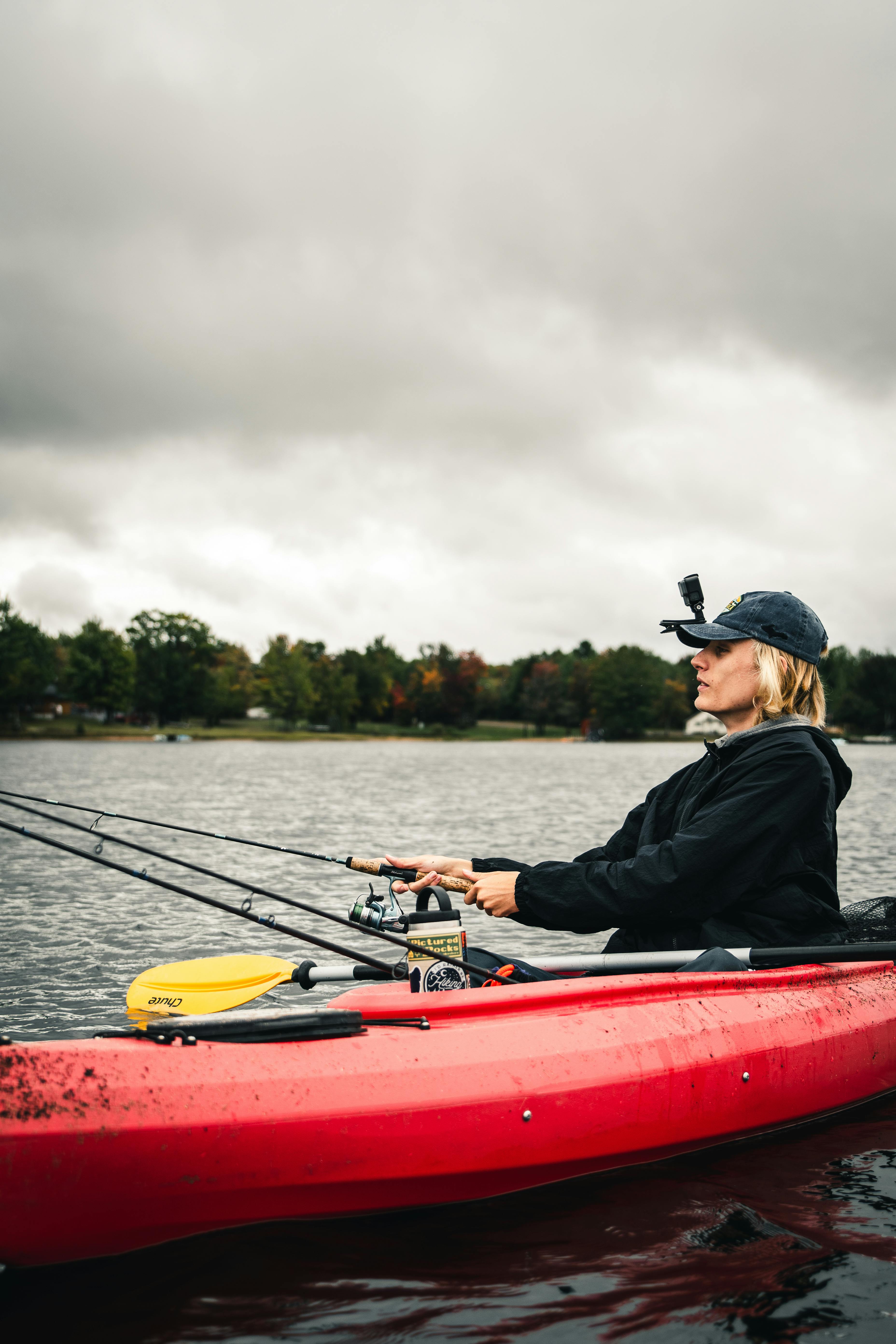 A Girl Fishing with a Fishing Rode · Free Stock Photo