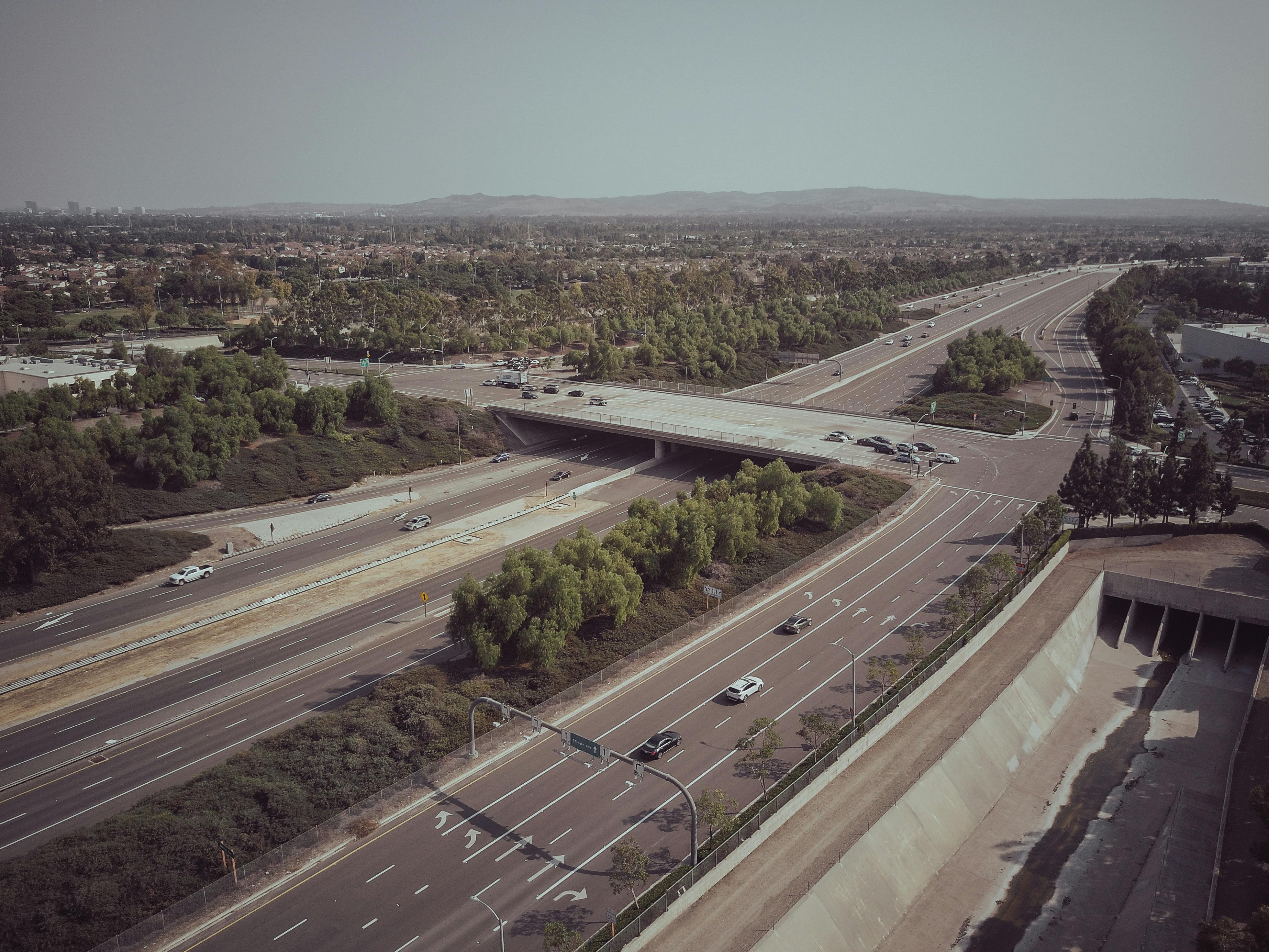 Aerial Photography of Moving Cars on a Highway During Daytime · Free ...