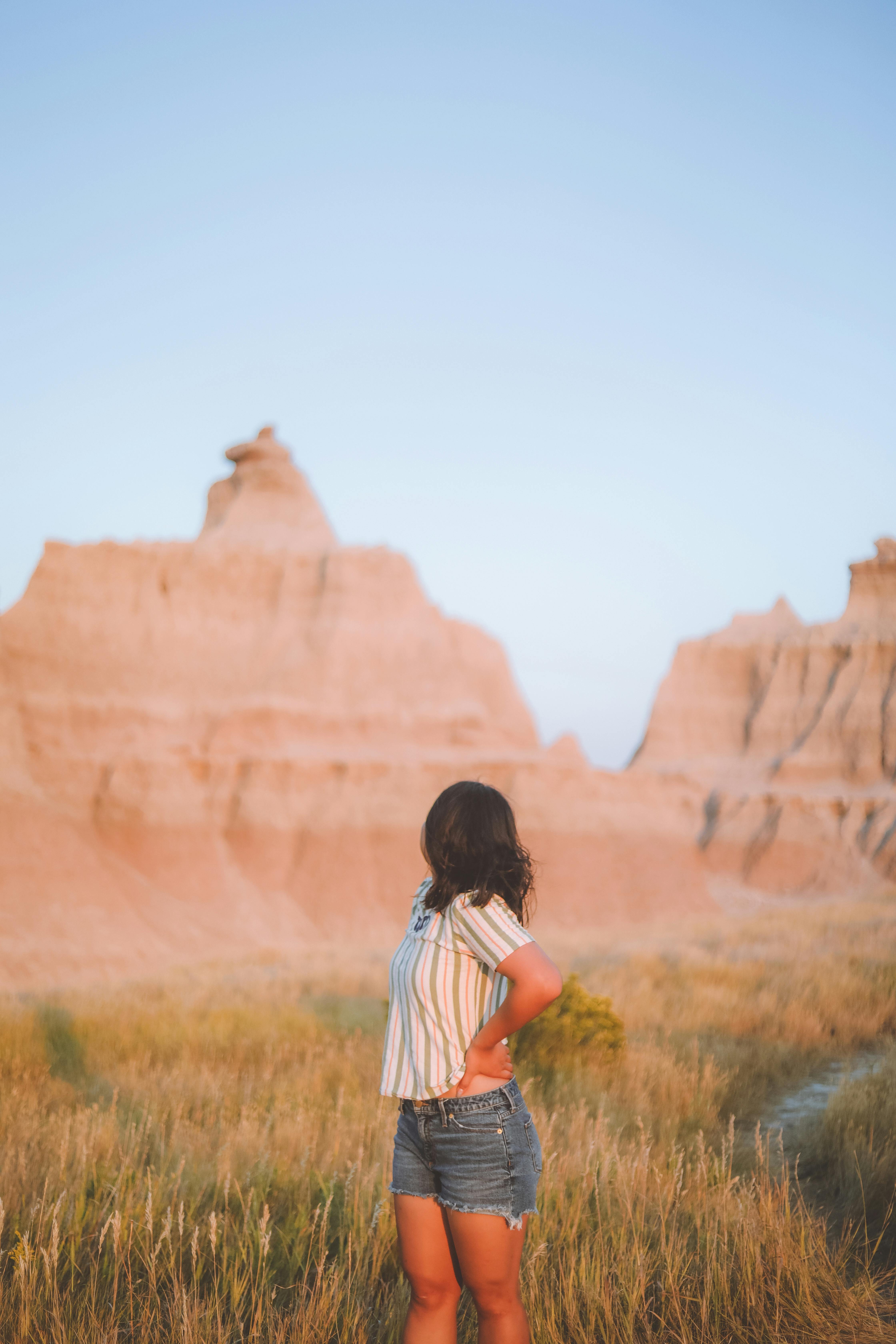 Back View of a Woman Wearing Backless · Free Stock Photo