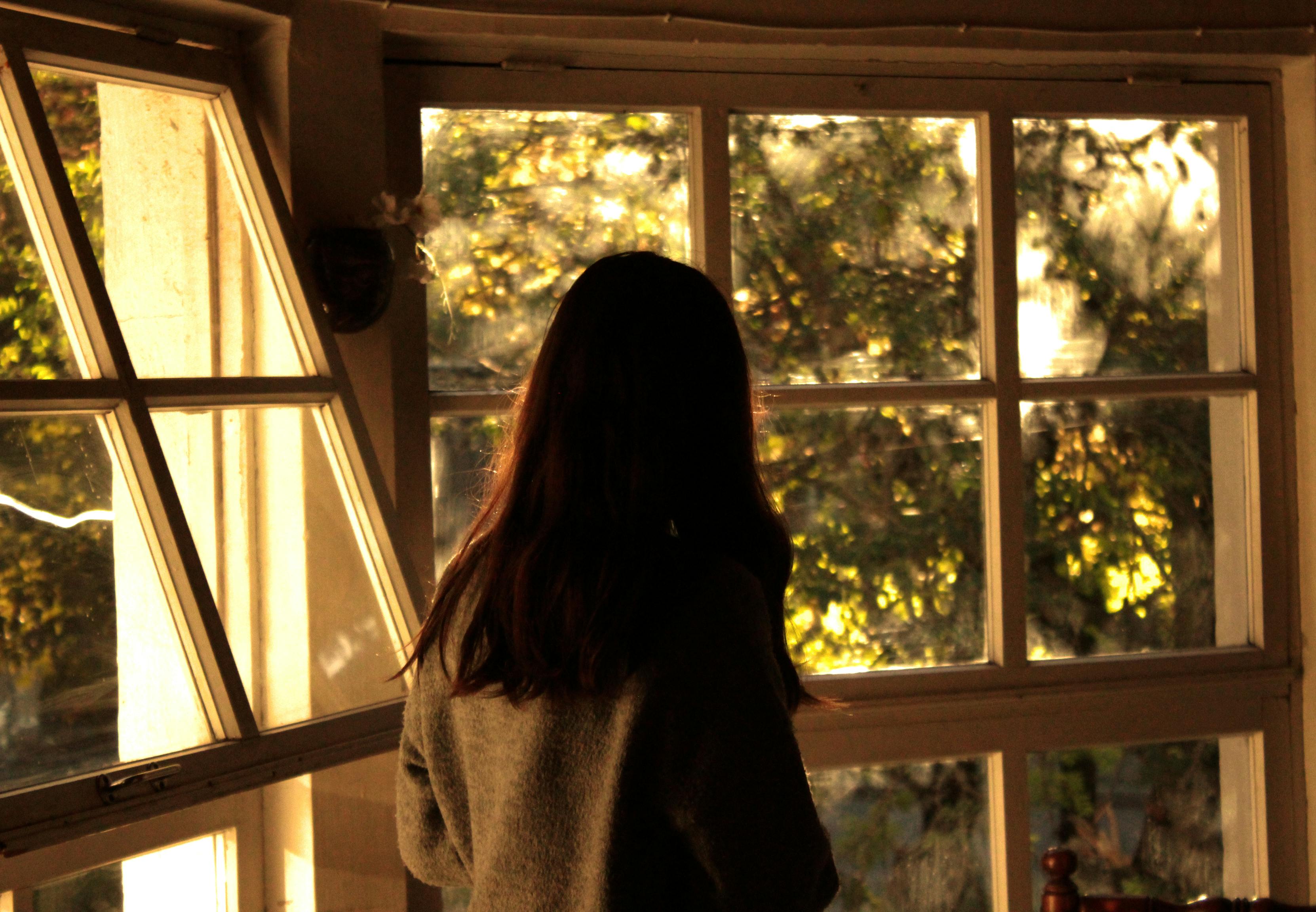A Person Standing Near Window · Free Stock Photo