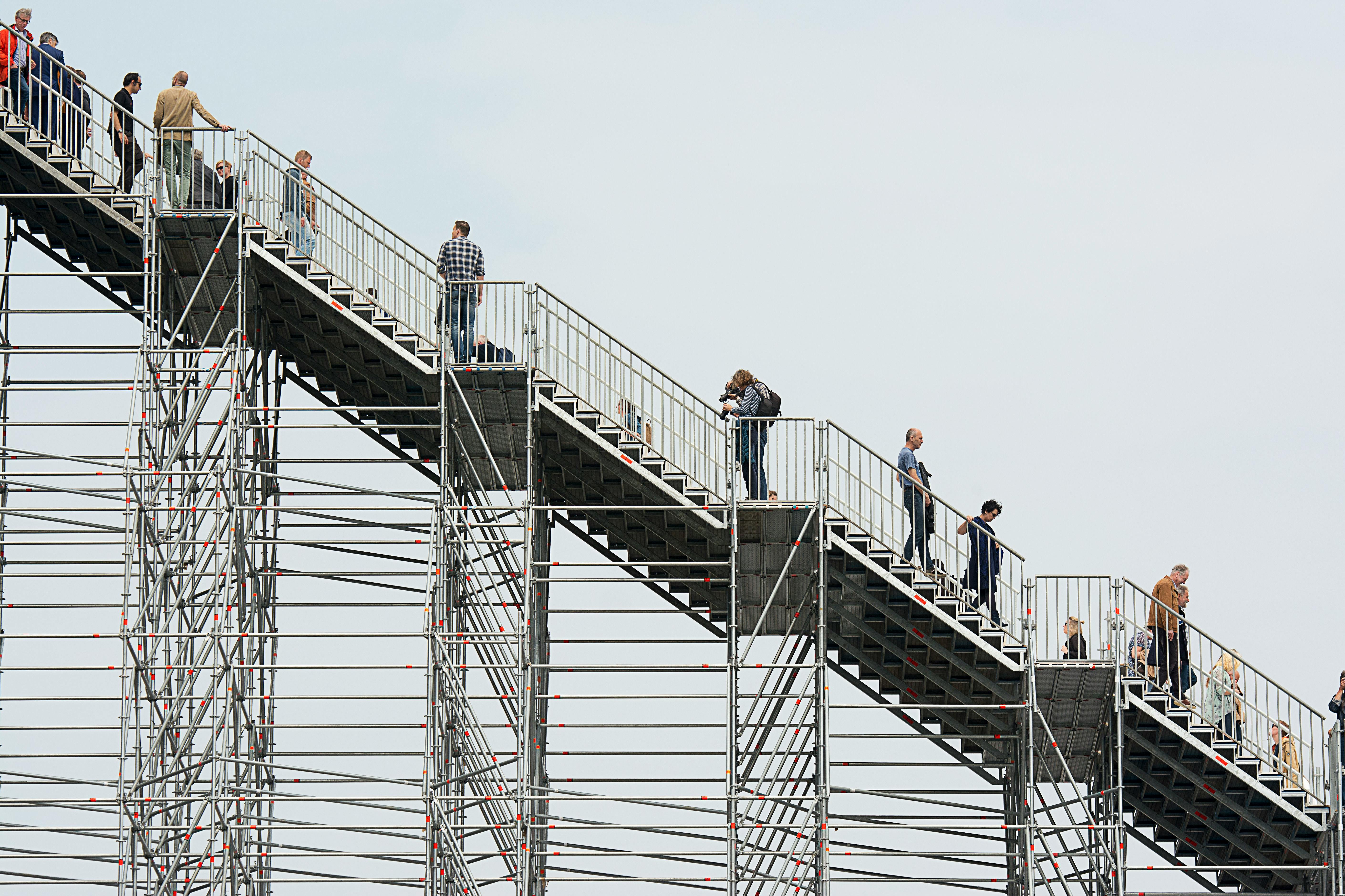 People Climbing the Stairs · Free Stock Photo
