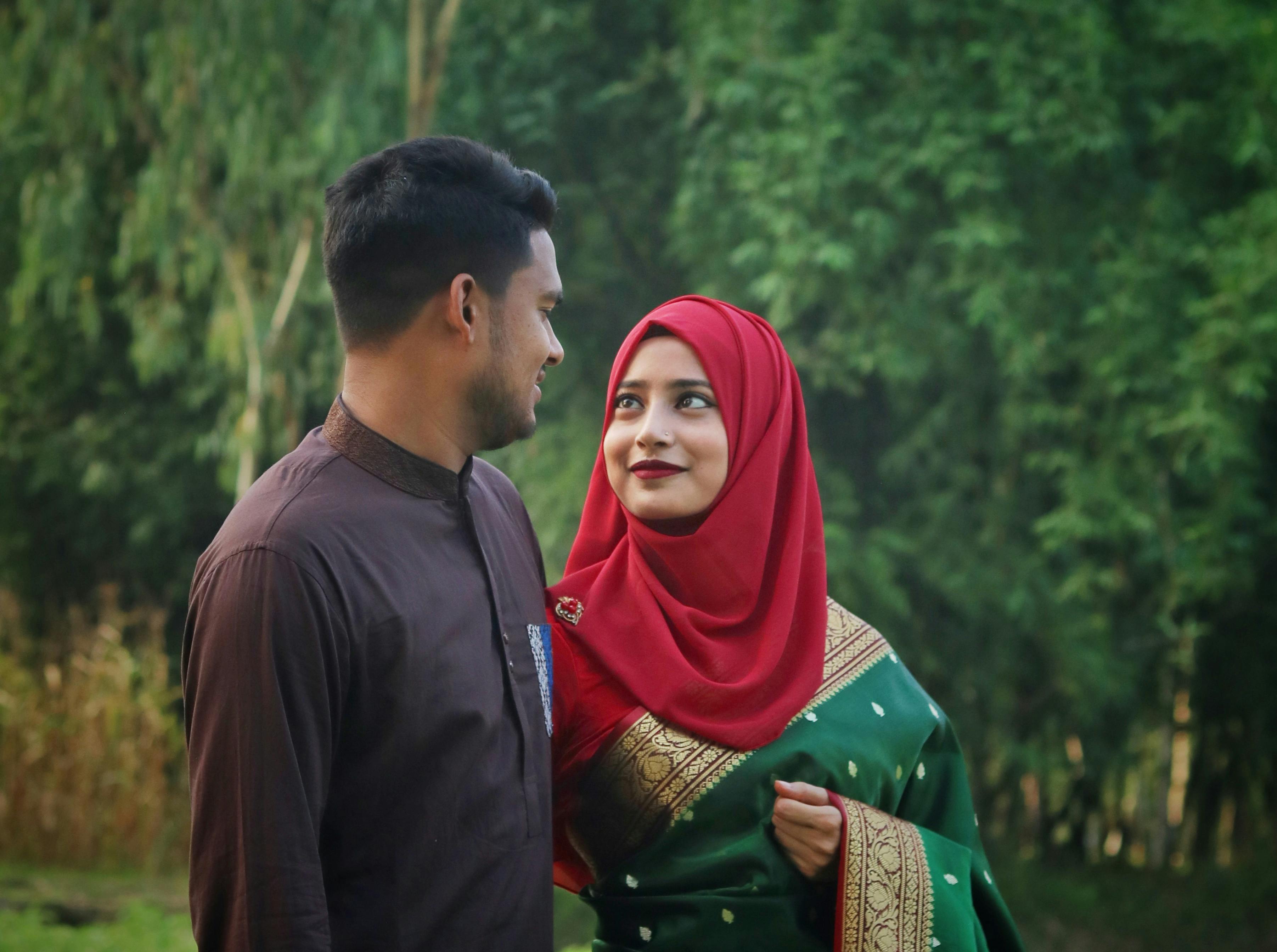 A Couple Walking Side by Side · Free Stock Photo