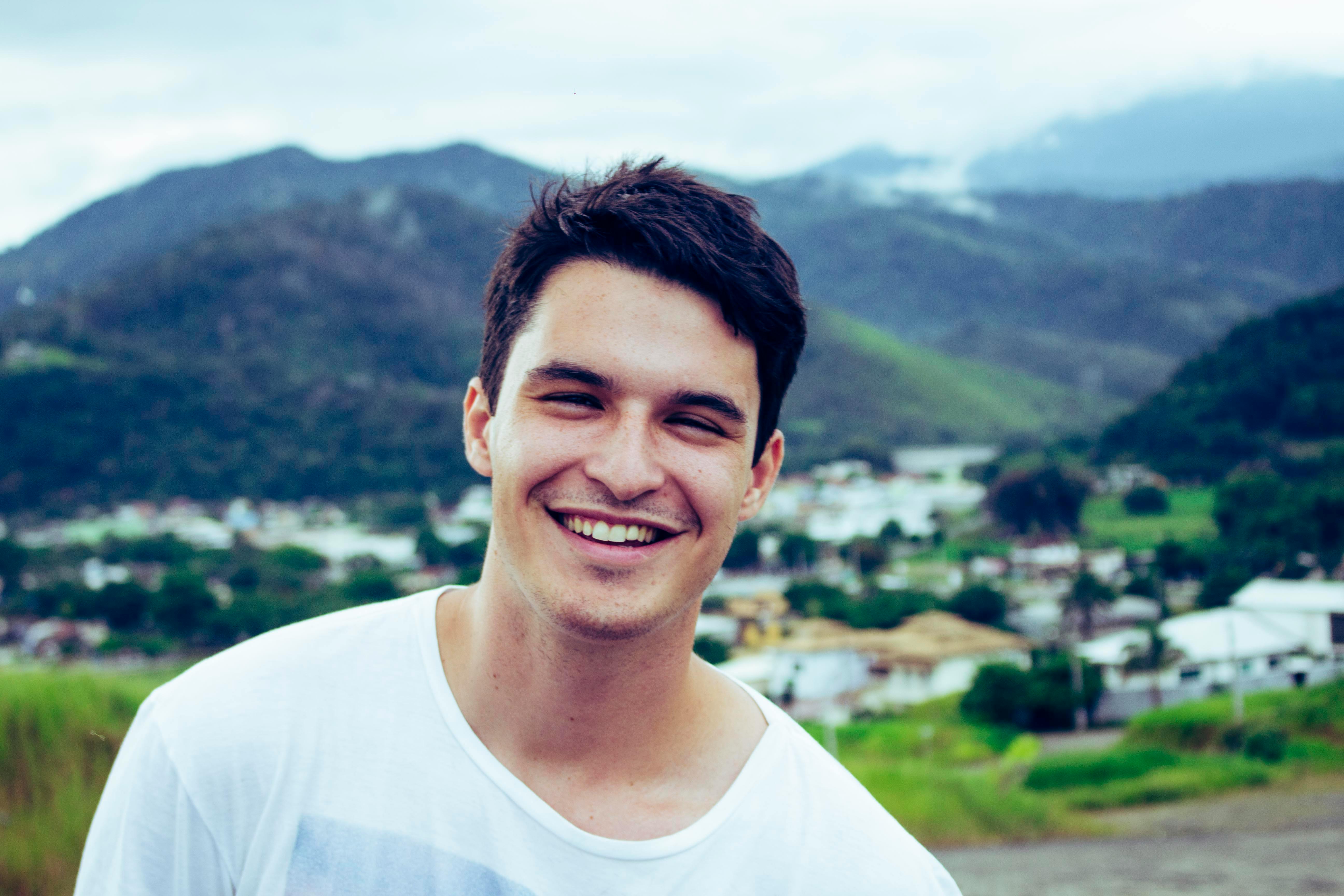 Portrait of a Smiling Man · Free Stock Photo