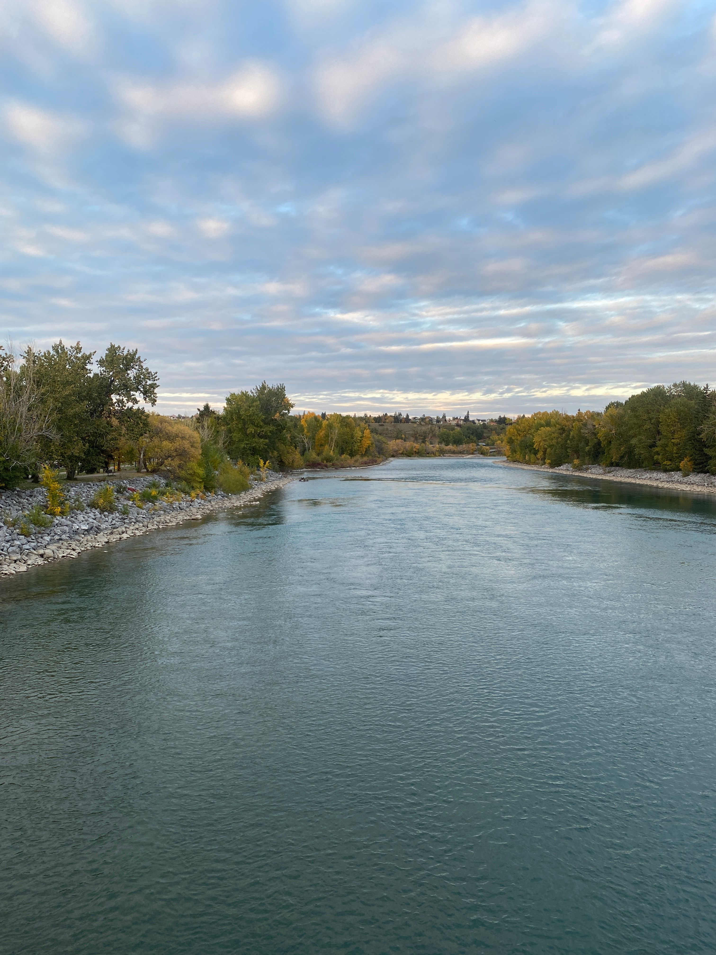 Clouds over River · Free Stock Photo