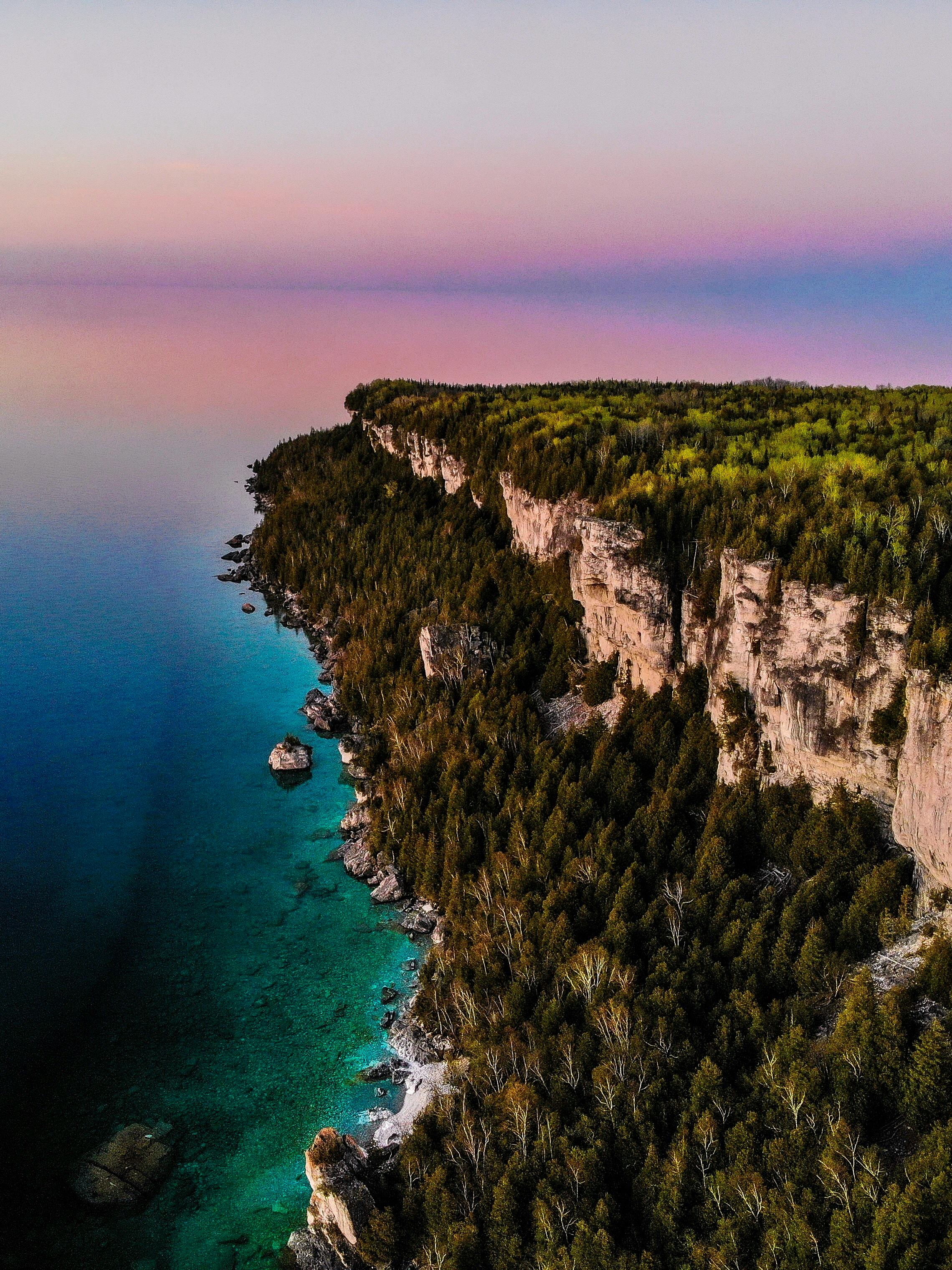 Aerial View of a Beach · Free Stock Photo