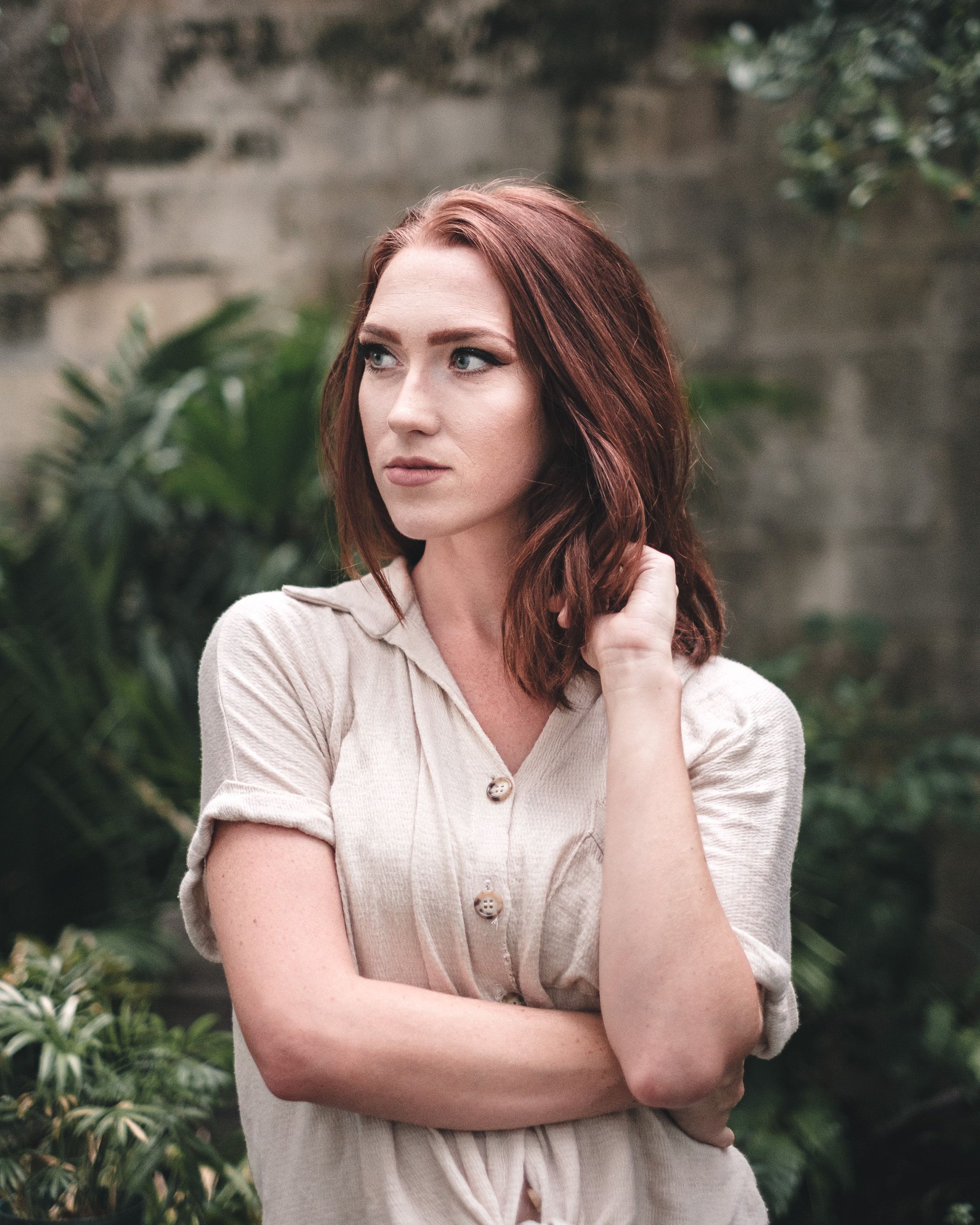 A Woman Standing with Arms Wide Open · Free Stock Photo