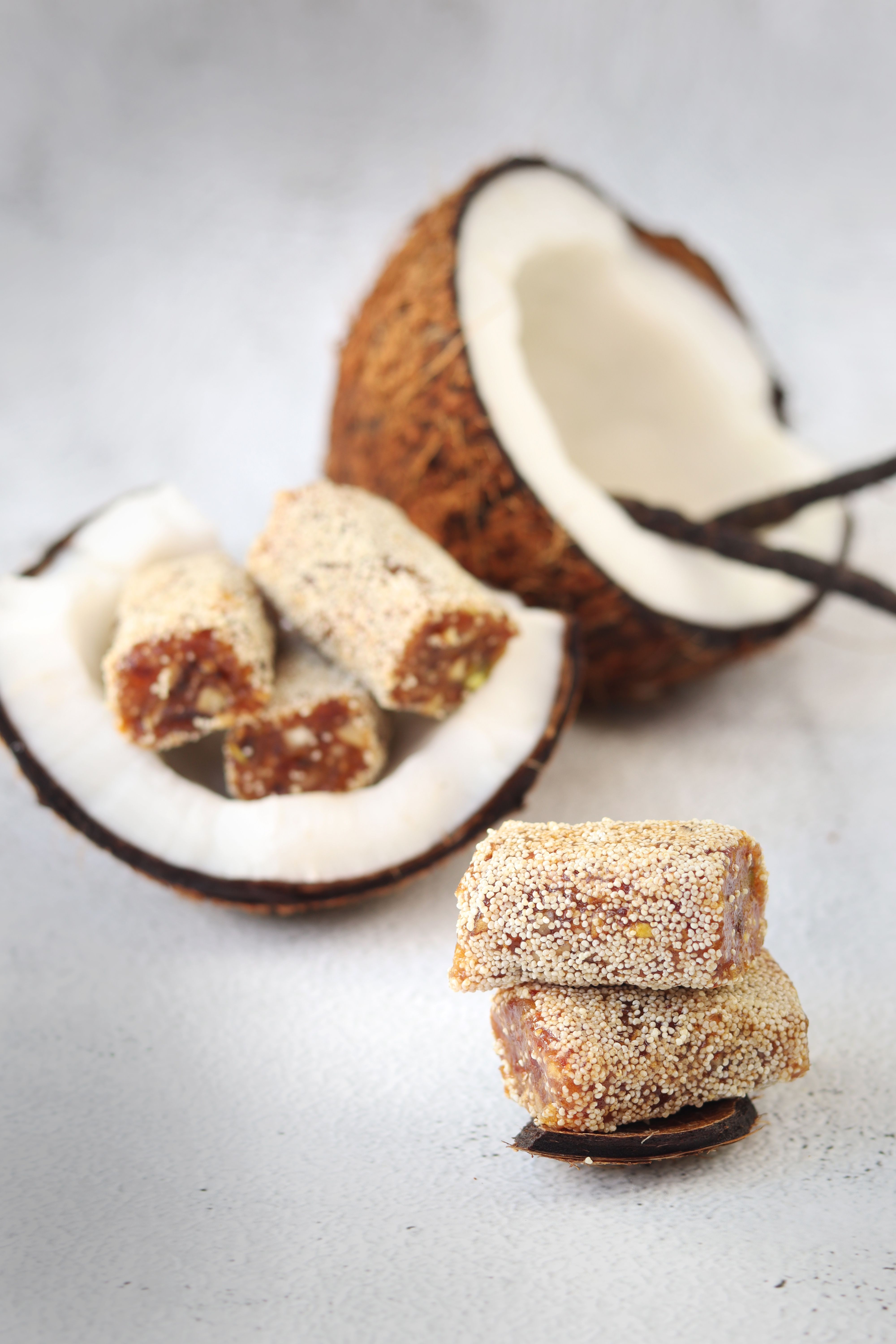 Sweets and a Coconut · Free Stock Photo