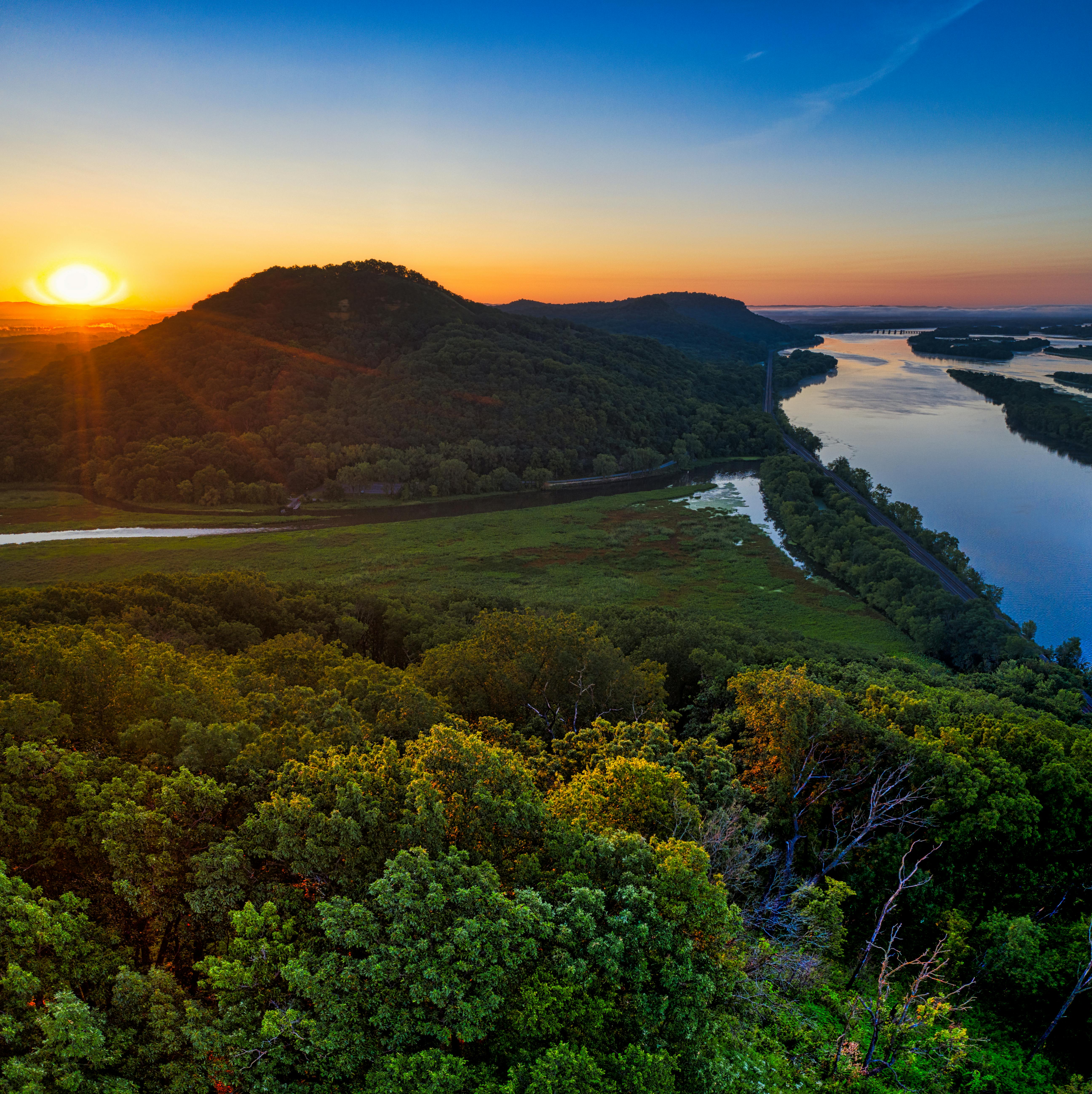 A Body of Water Surrounded by Green Trees · Free Stock Photo