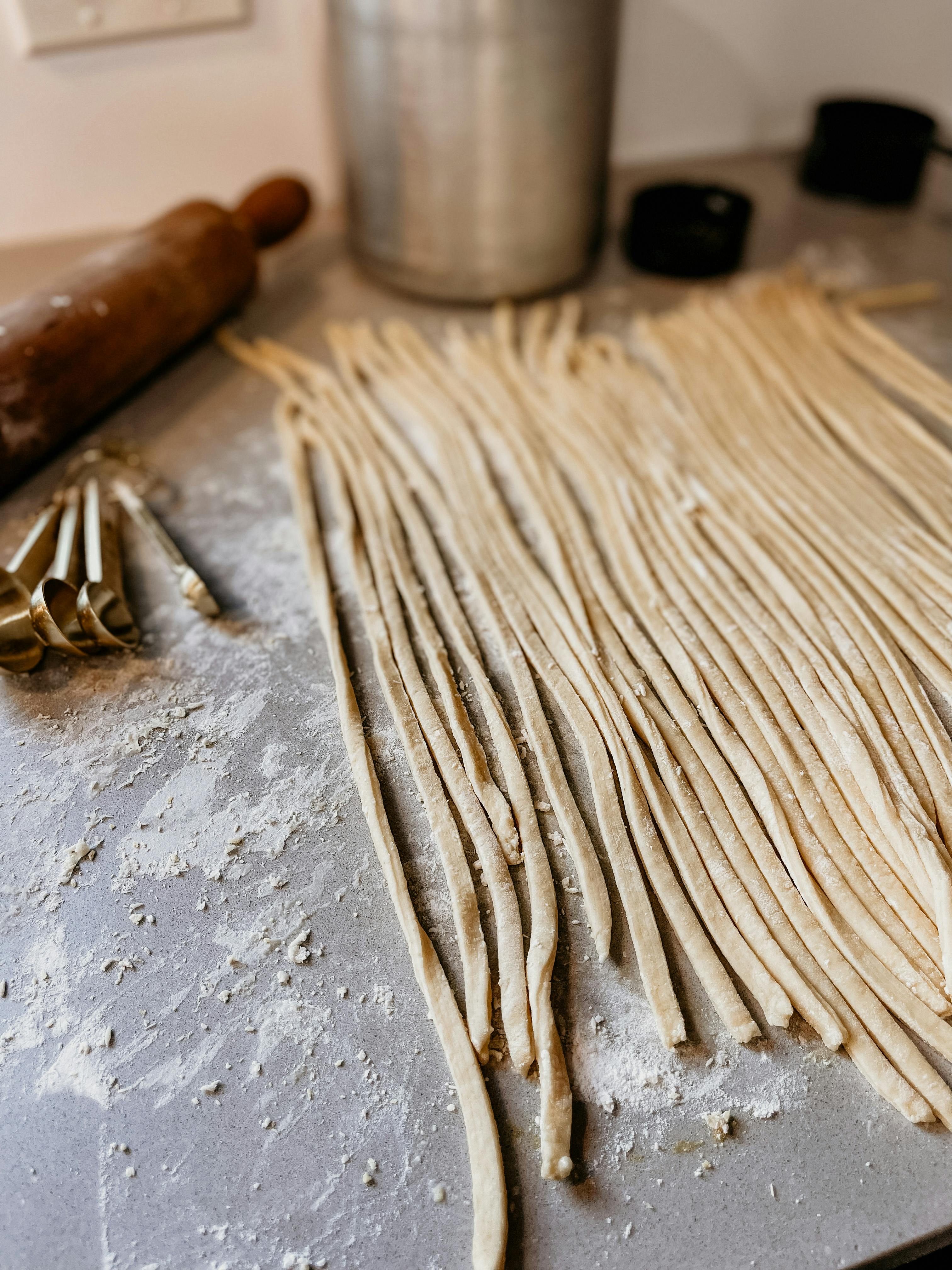 Dough on Table in Bakery · Free Stock Photo