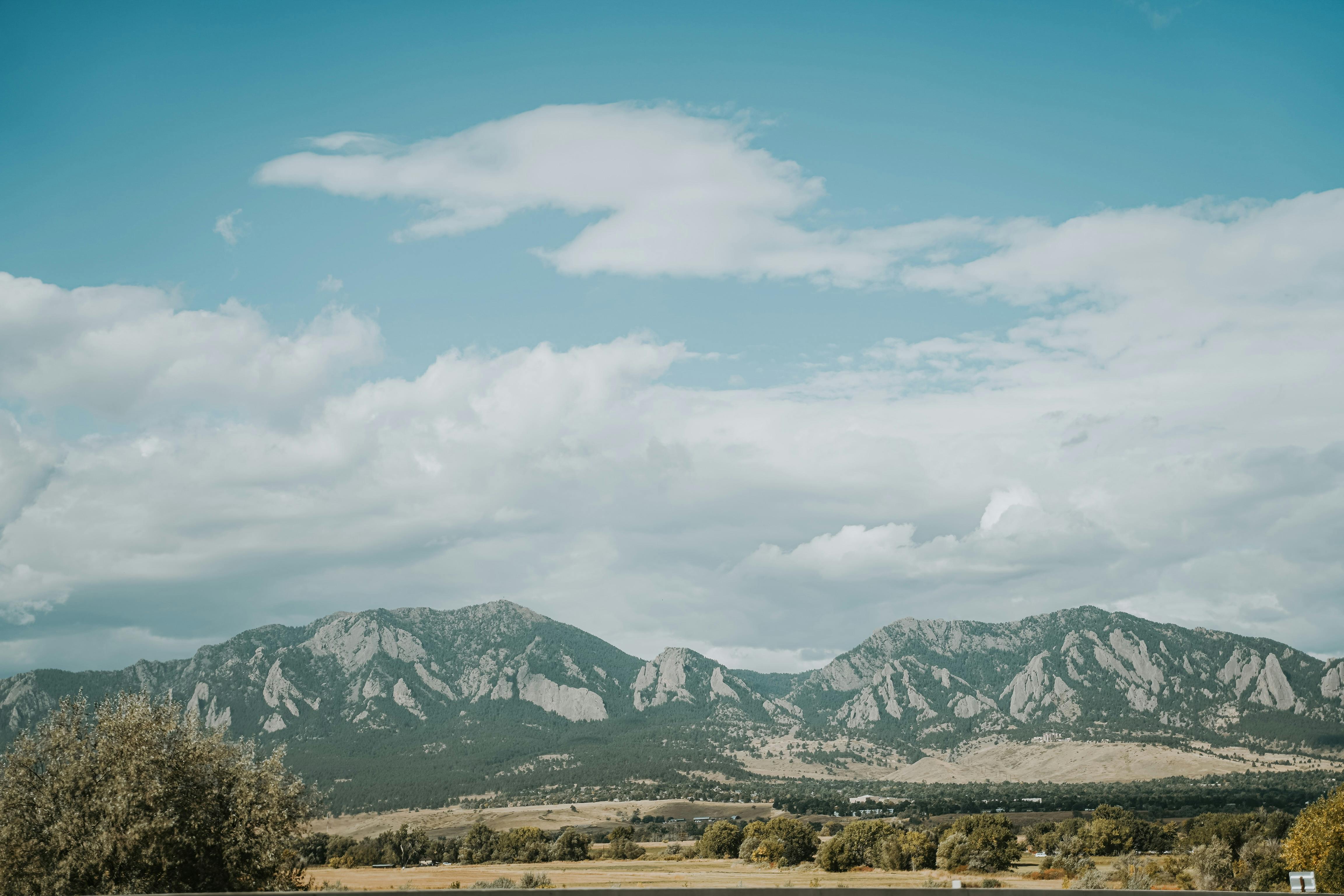 Beautiful Green Trees Under Cloudy Sky · Free Stock Photo