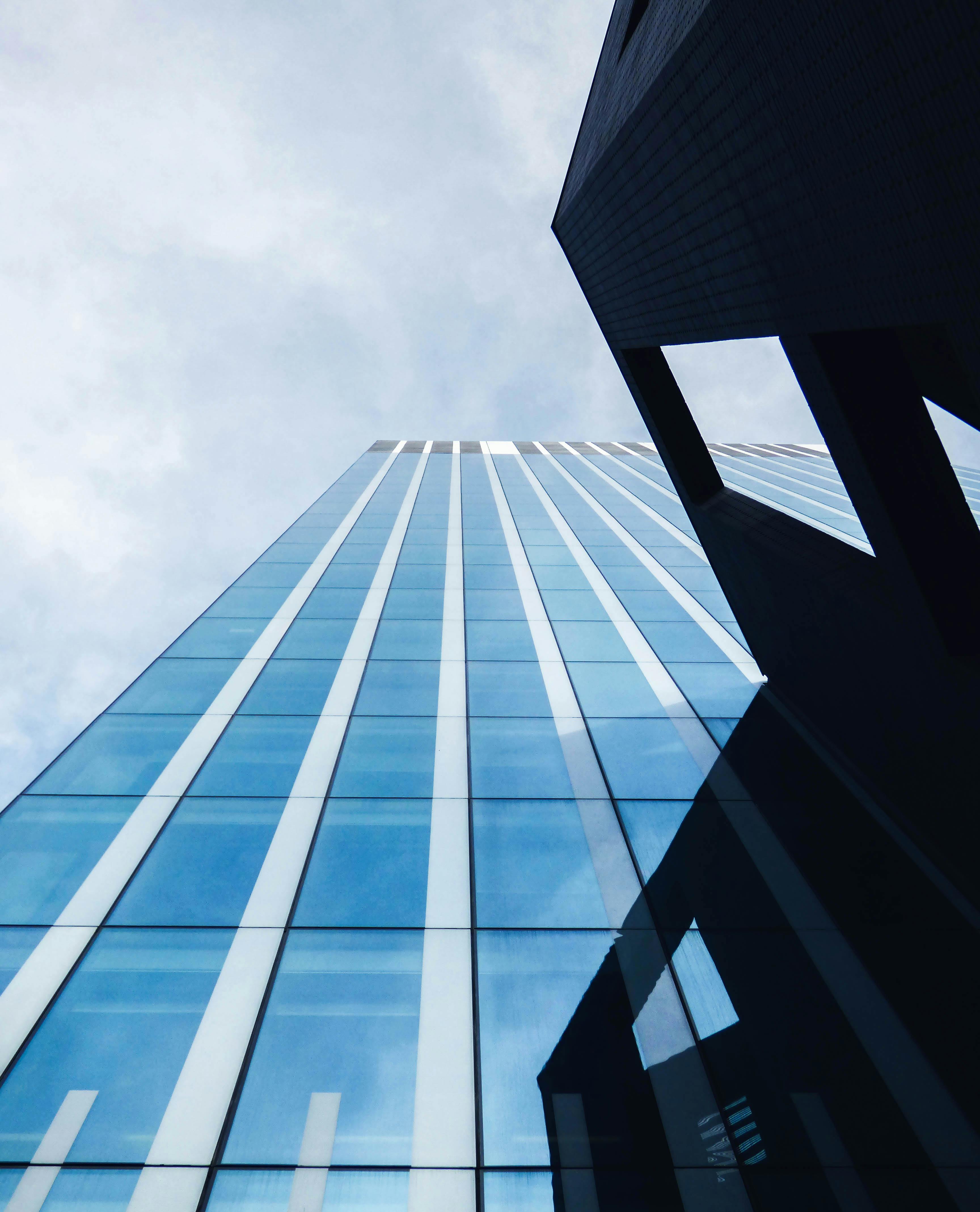 Stained Glass High-rise Building · Free Stock Photo