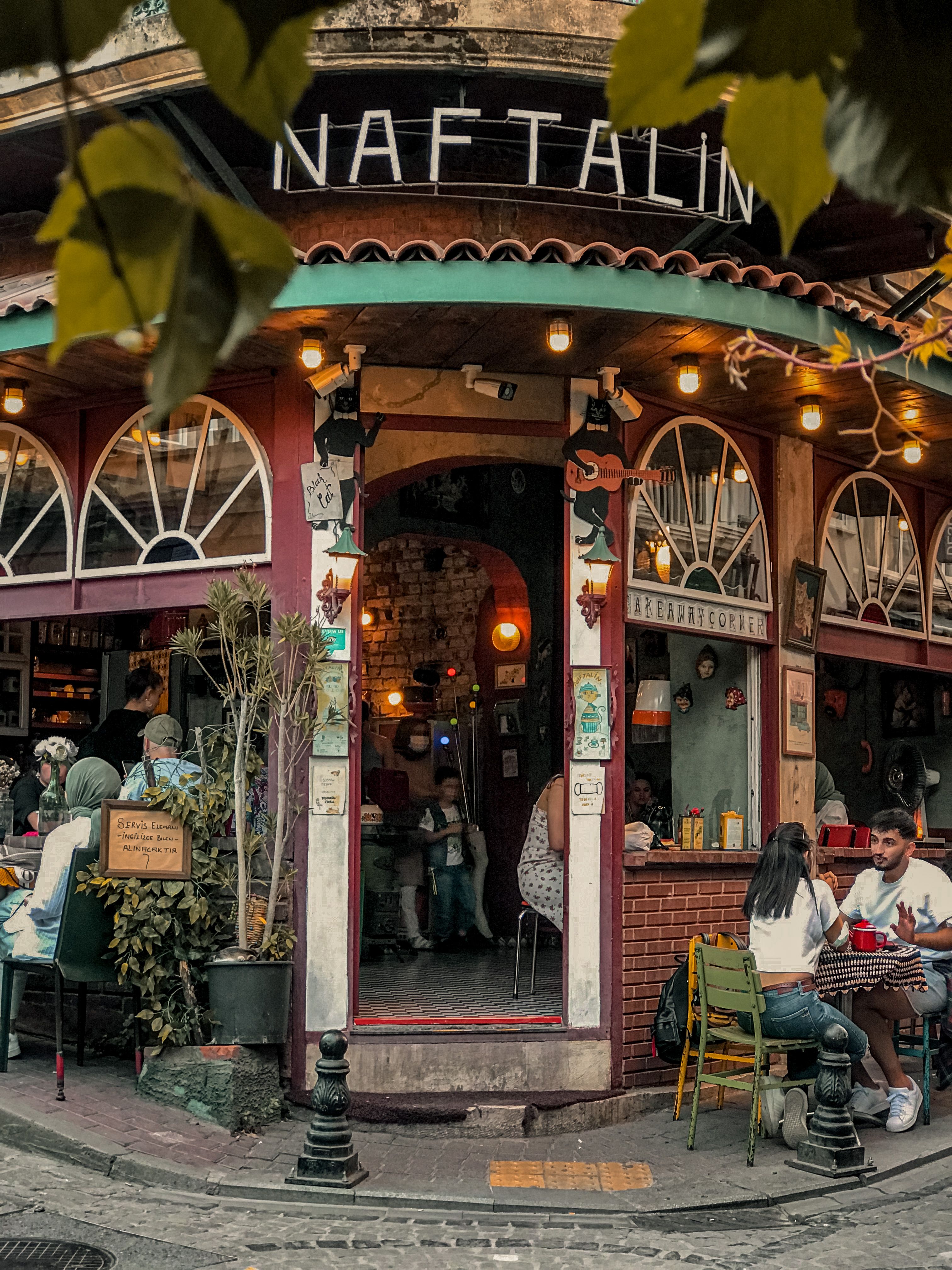 The Entrance of a Café · Free Stock Photo