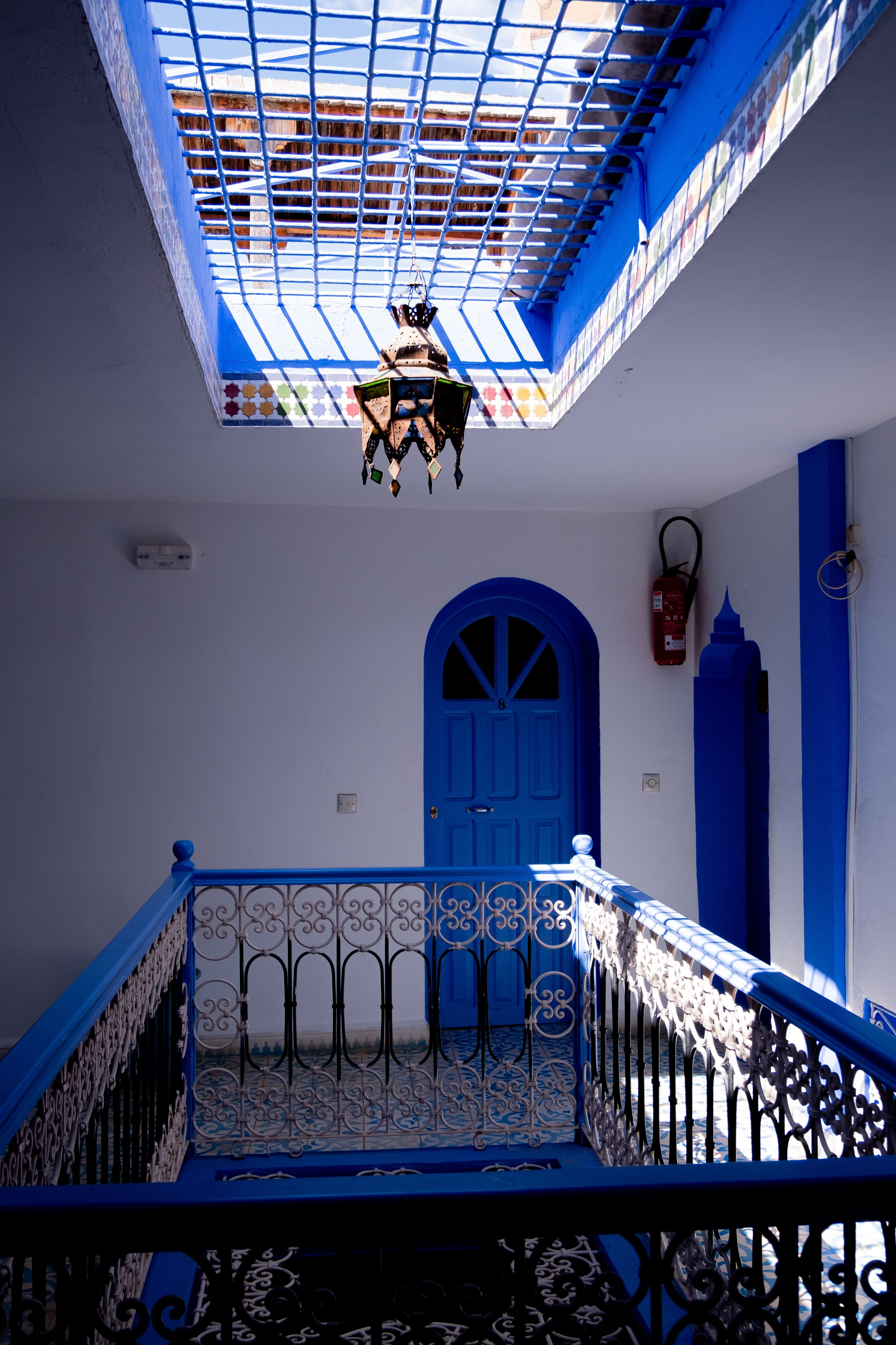 Interior with a Metal Grating in the Ceiling · Free Stock Photo