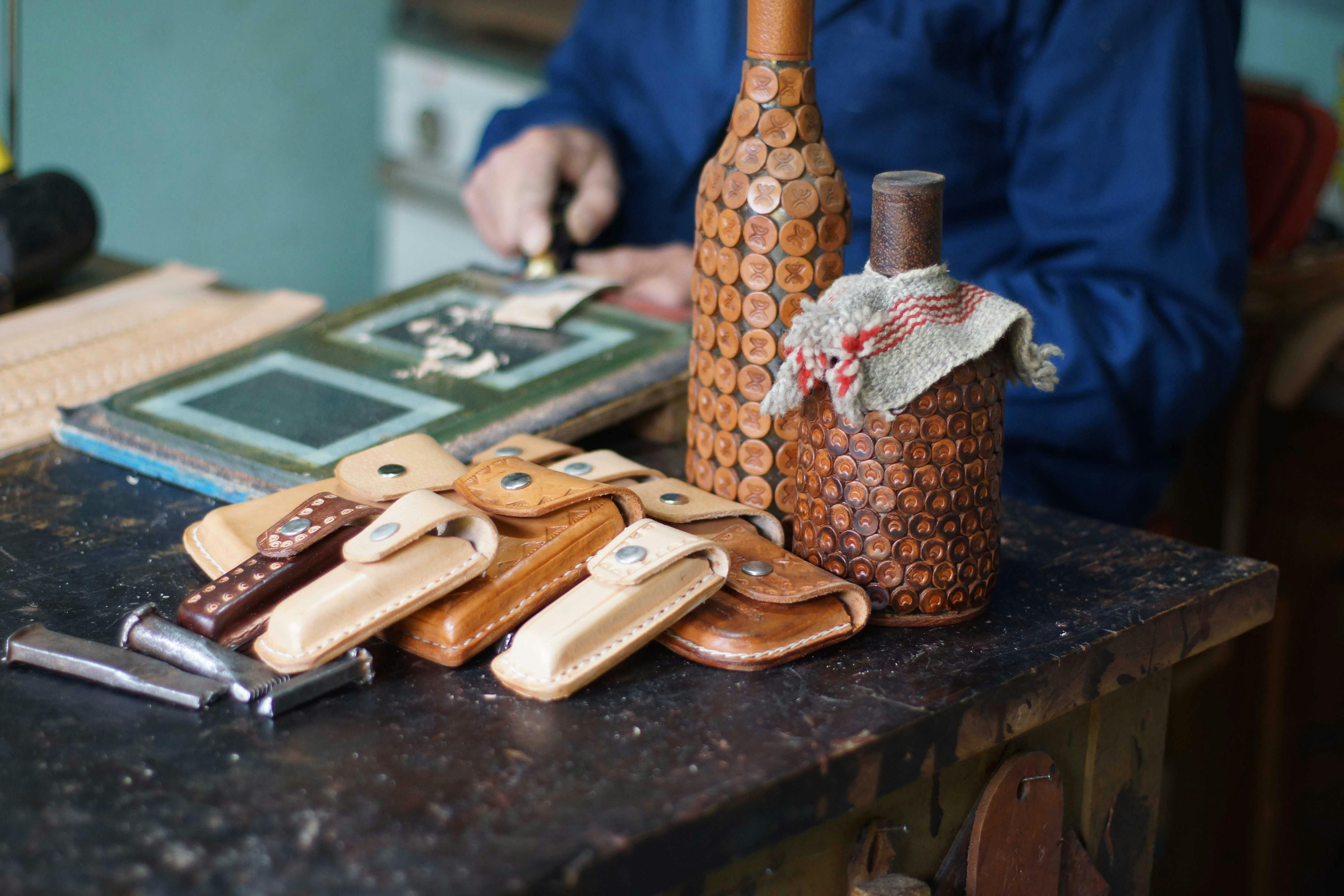 Person Selling Handicrafts · Free Stock Photo