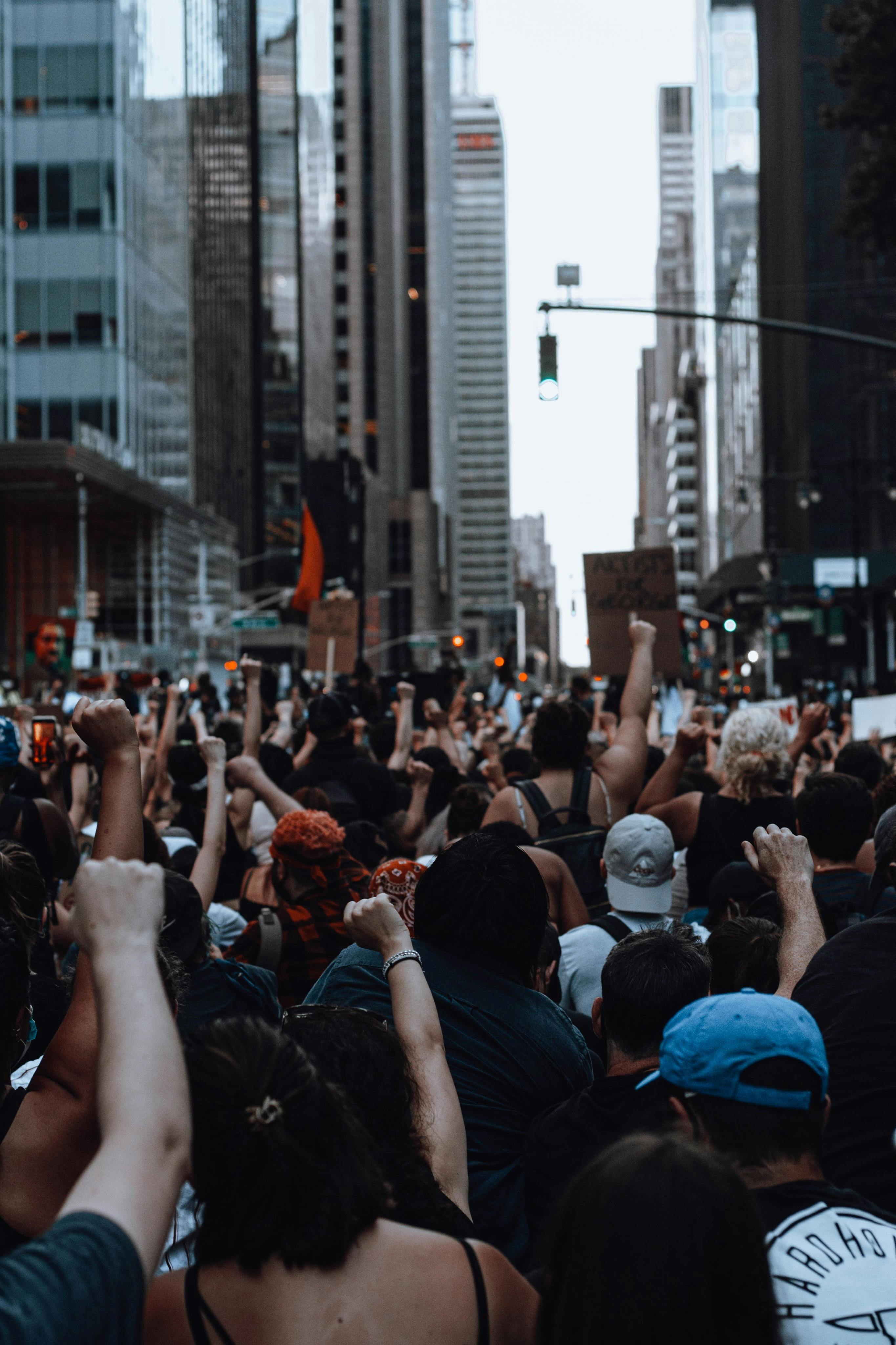 People in a Protest · Free Stock Photo