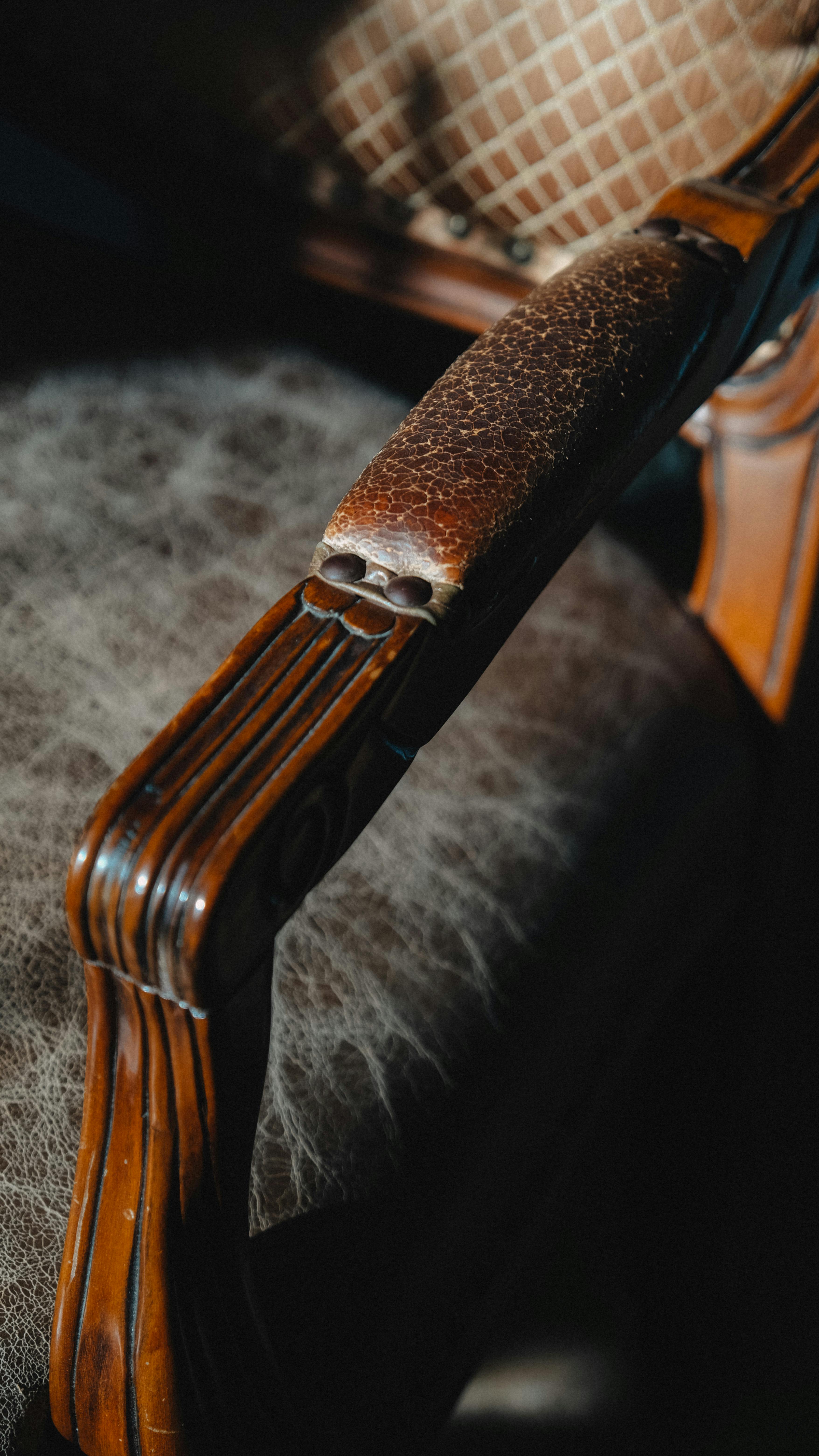 Close-up of Wooden Old Chair · Free Stock Photo