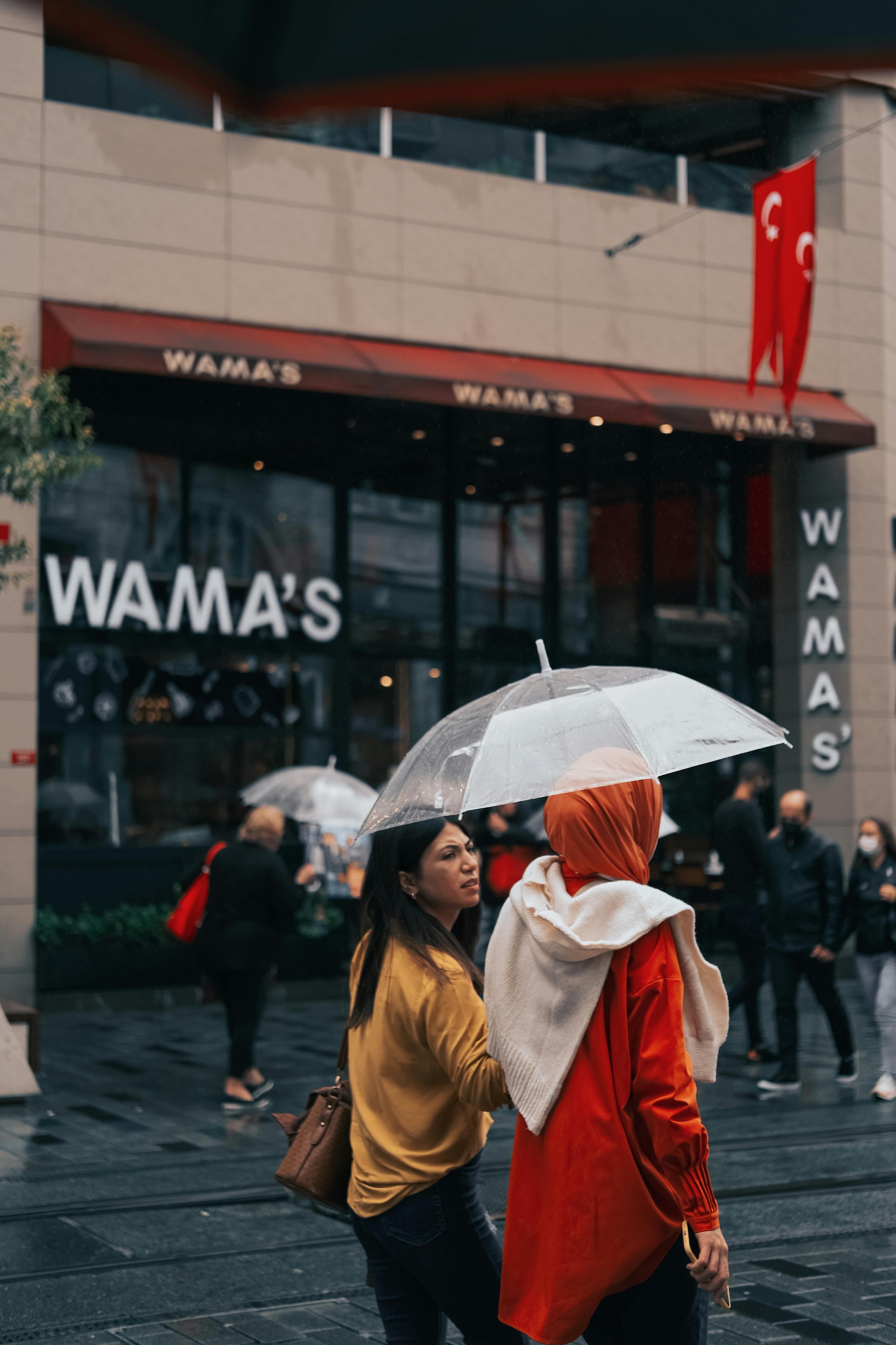 Woman Walking With Umbrella · Free Stock Photo