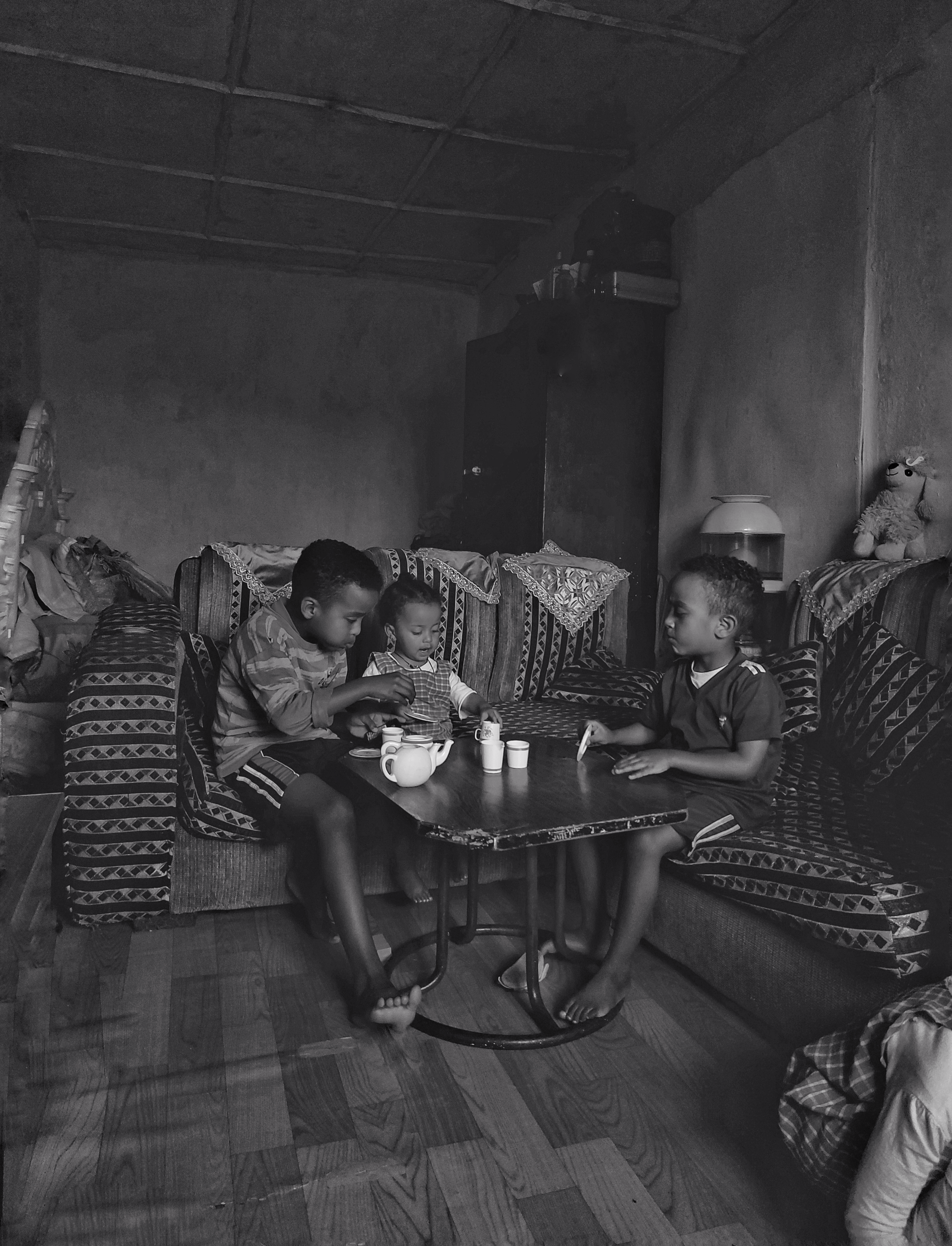 Children Sitting in Room · Free Stock Photo