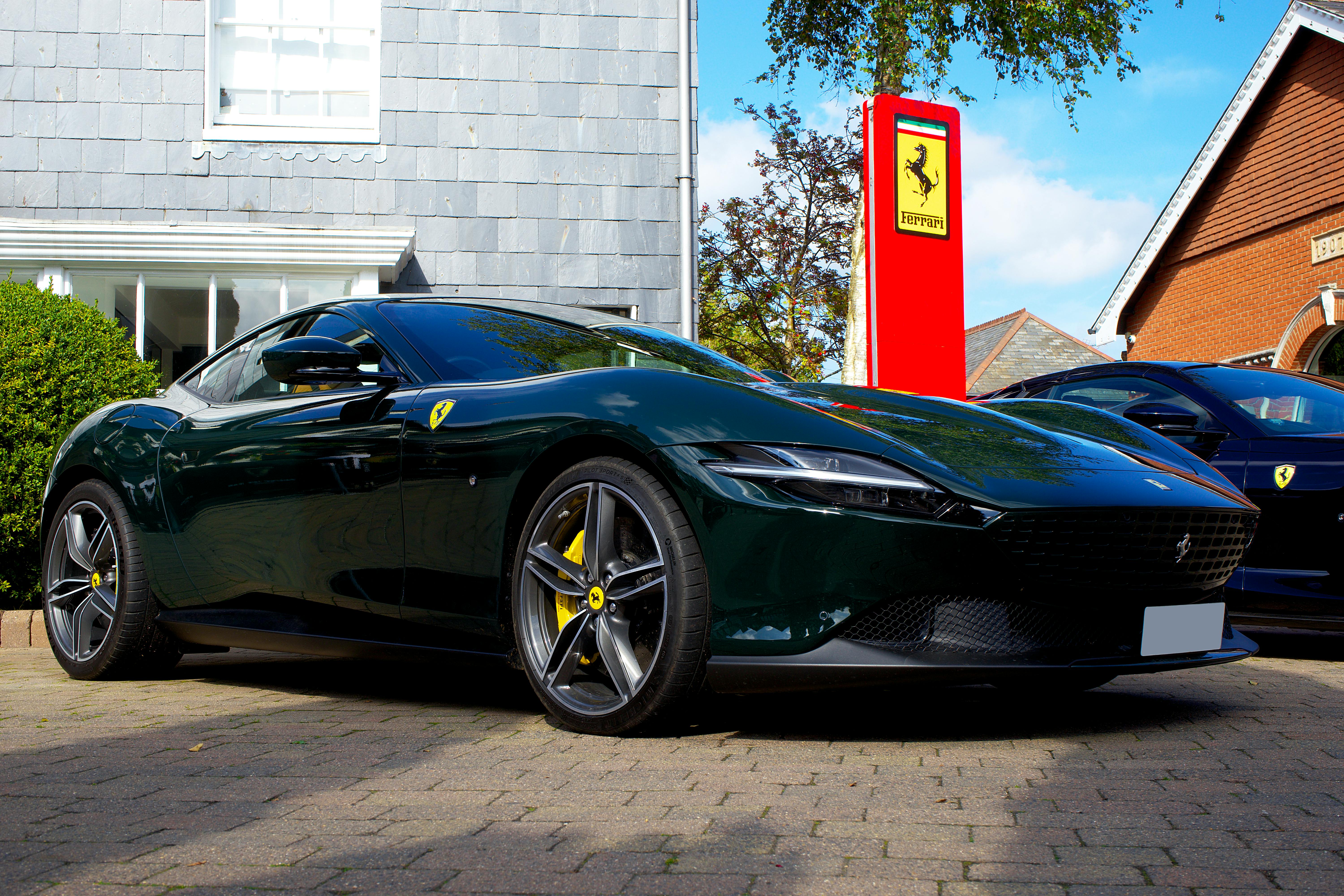 Ferrari Roma Sports Car · Free Stock Photo