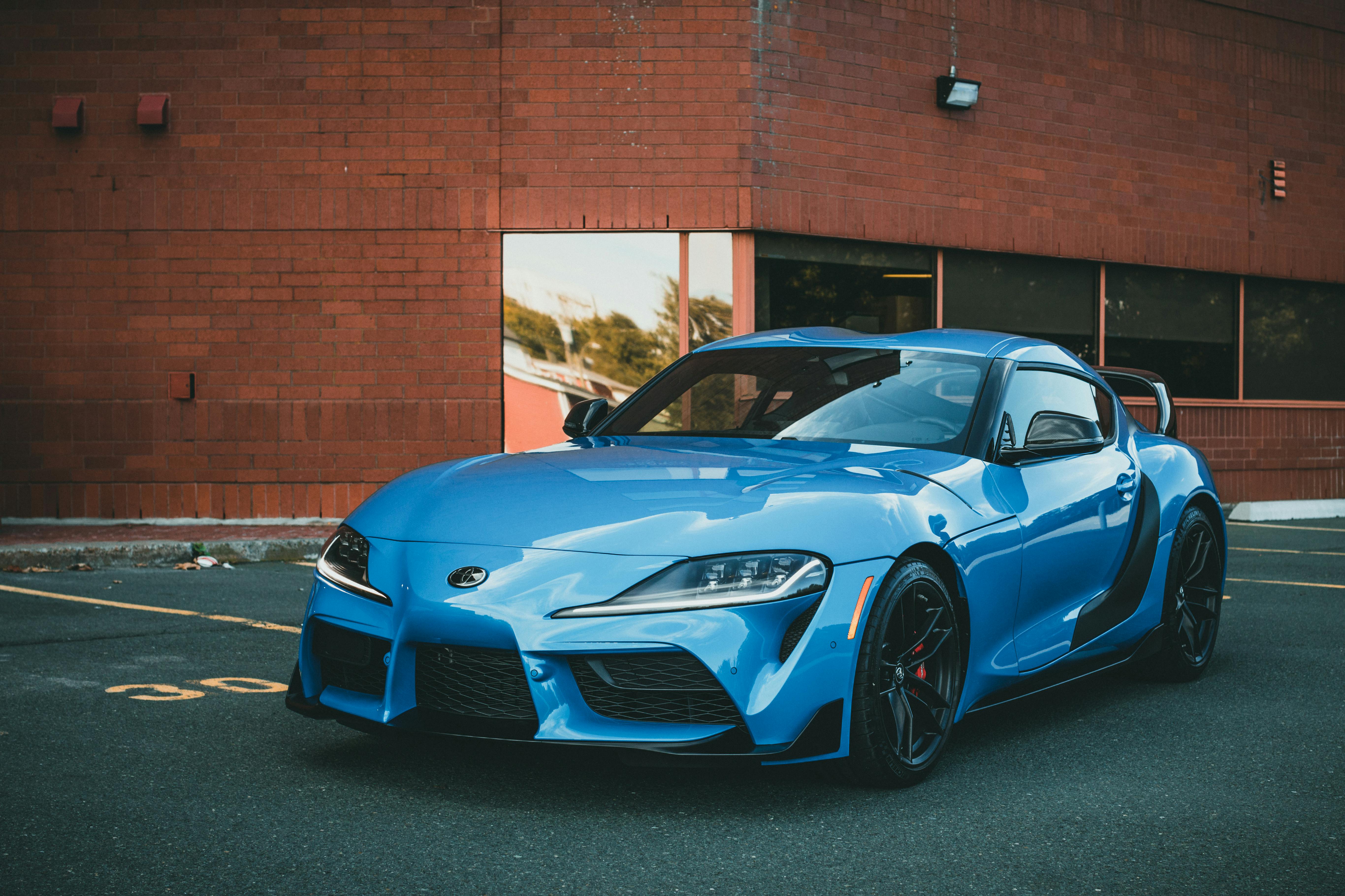 Blue Car · Free Stock Photo