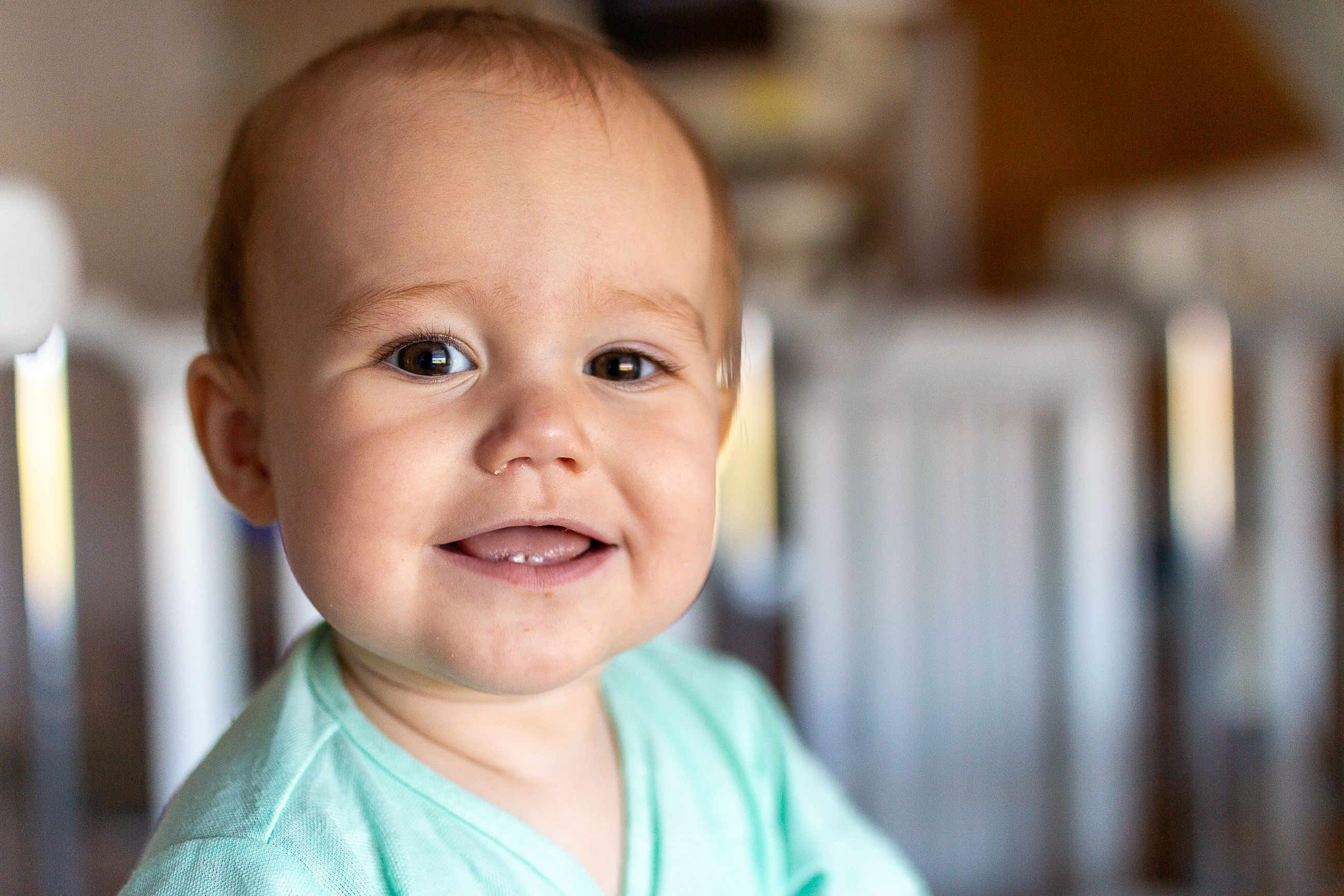 Close-Up Shot of a Baby's Face · Free Stock Photo