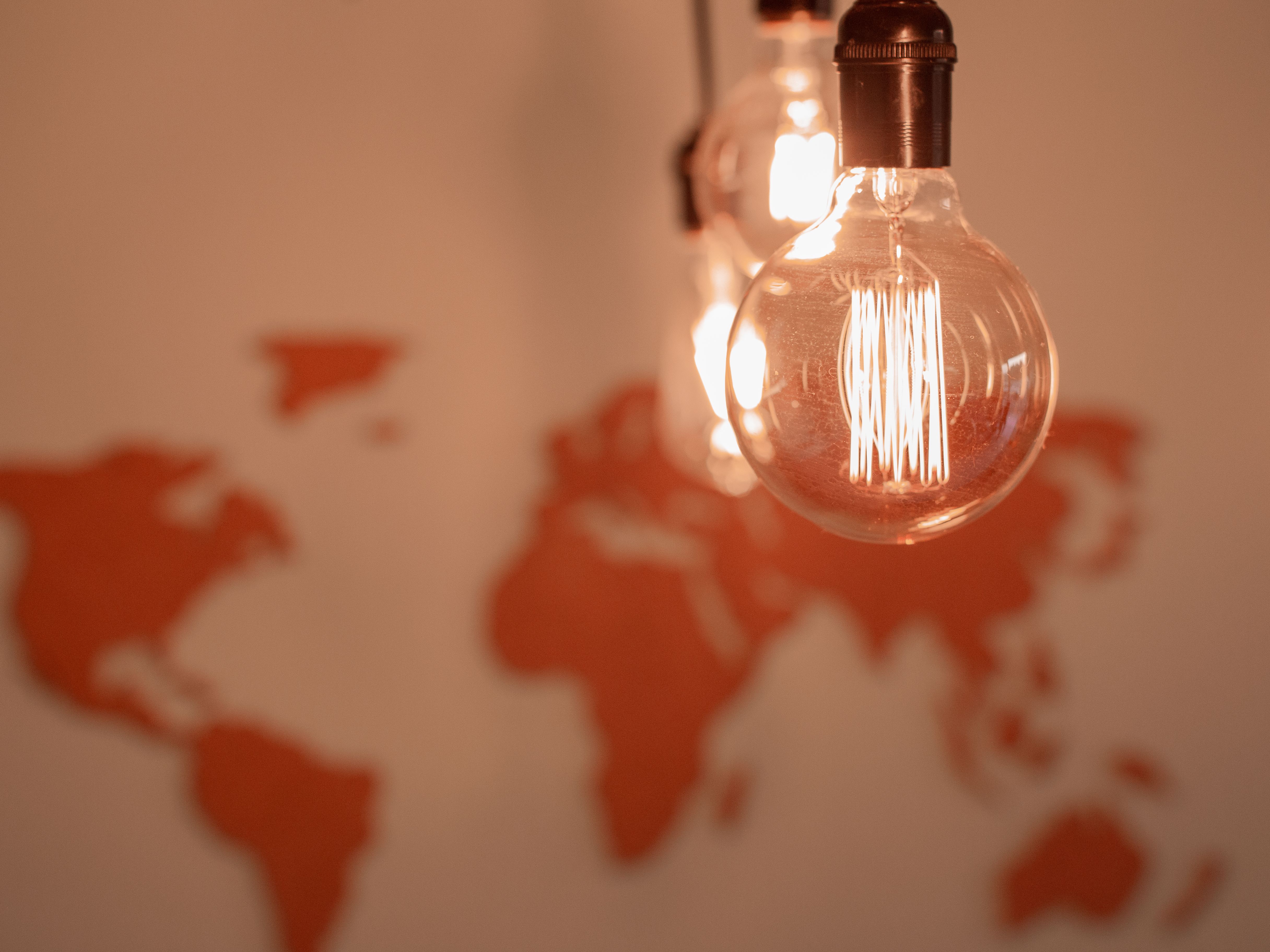 Close Up Photo of a Fluorescent Light · Free Stock Photo