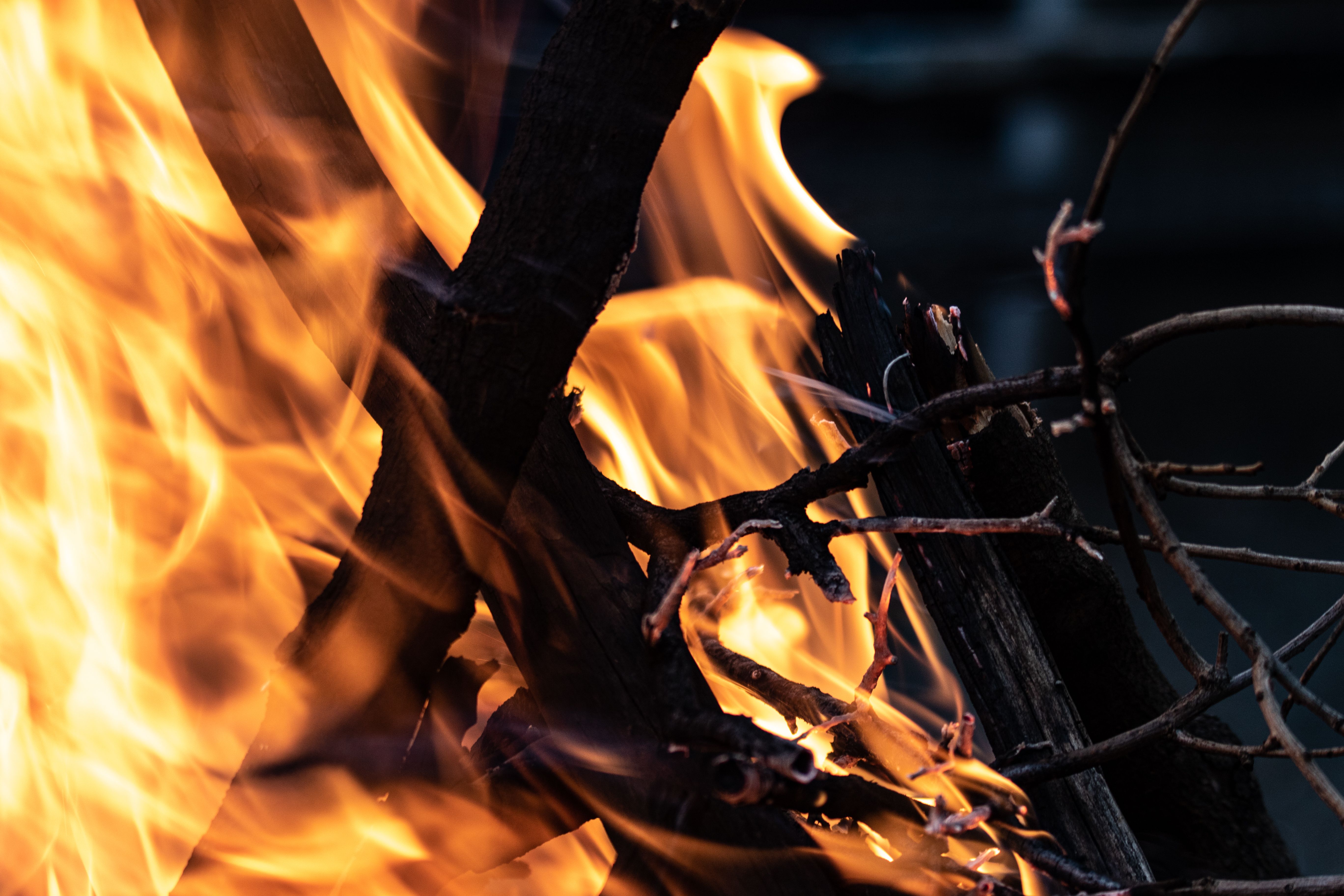 Lighted Matchstick · Free Stock Photo