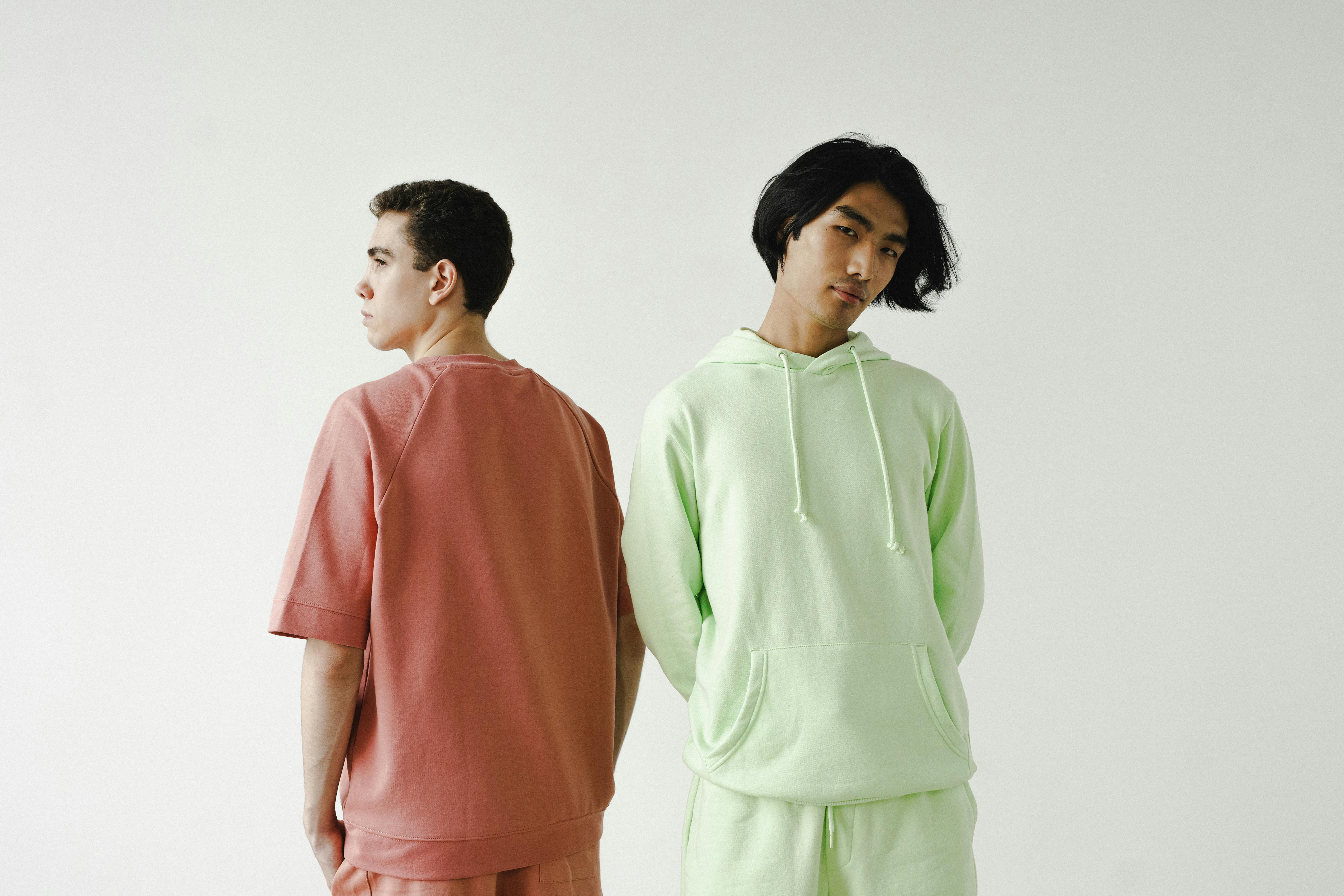 Men Wearing Pastel Color Clothes · Free Stock Photo