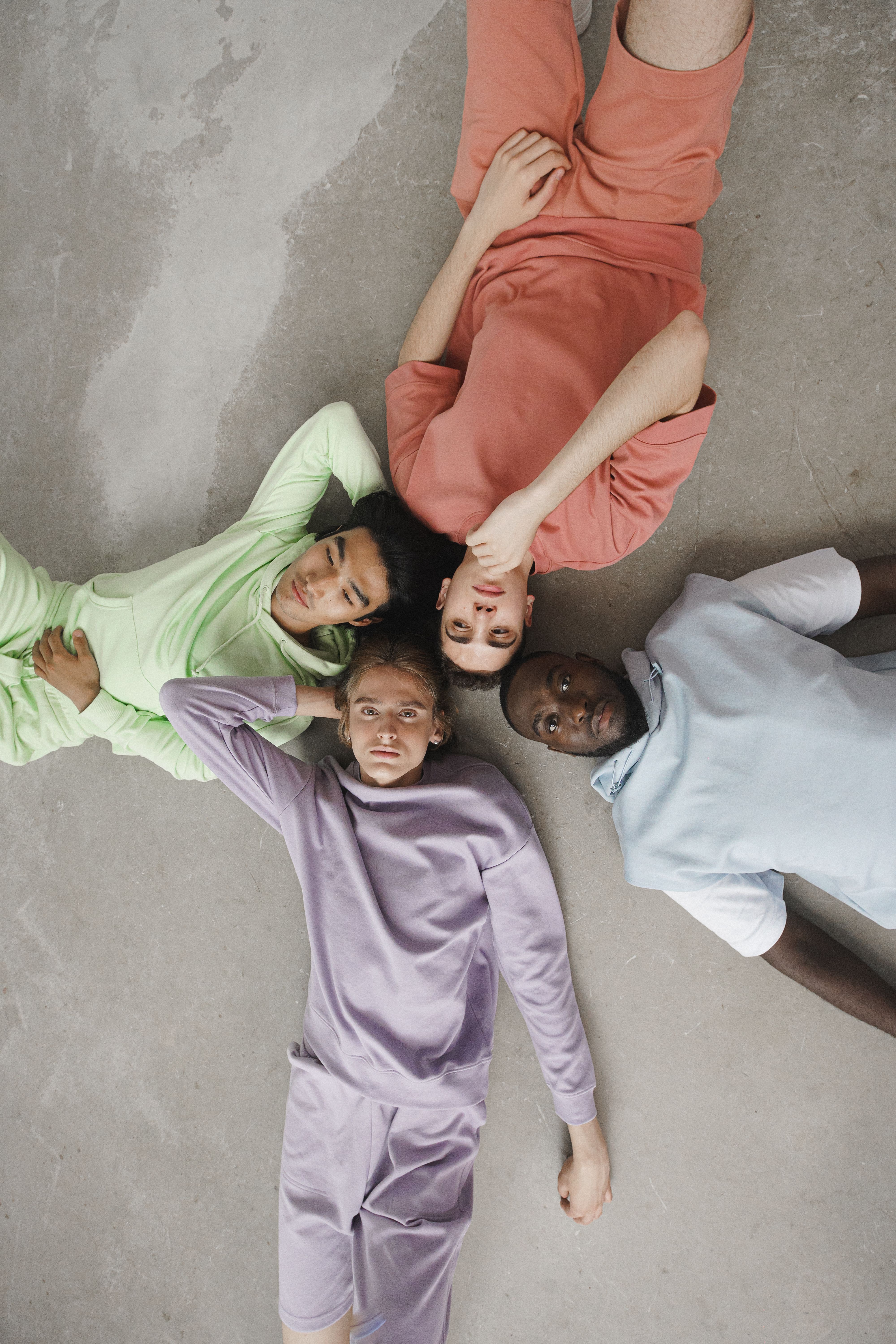 Men Wearing Pastel Colored Sweaters · Free Stock Photo