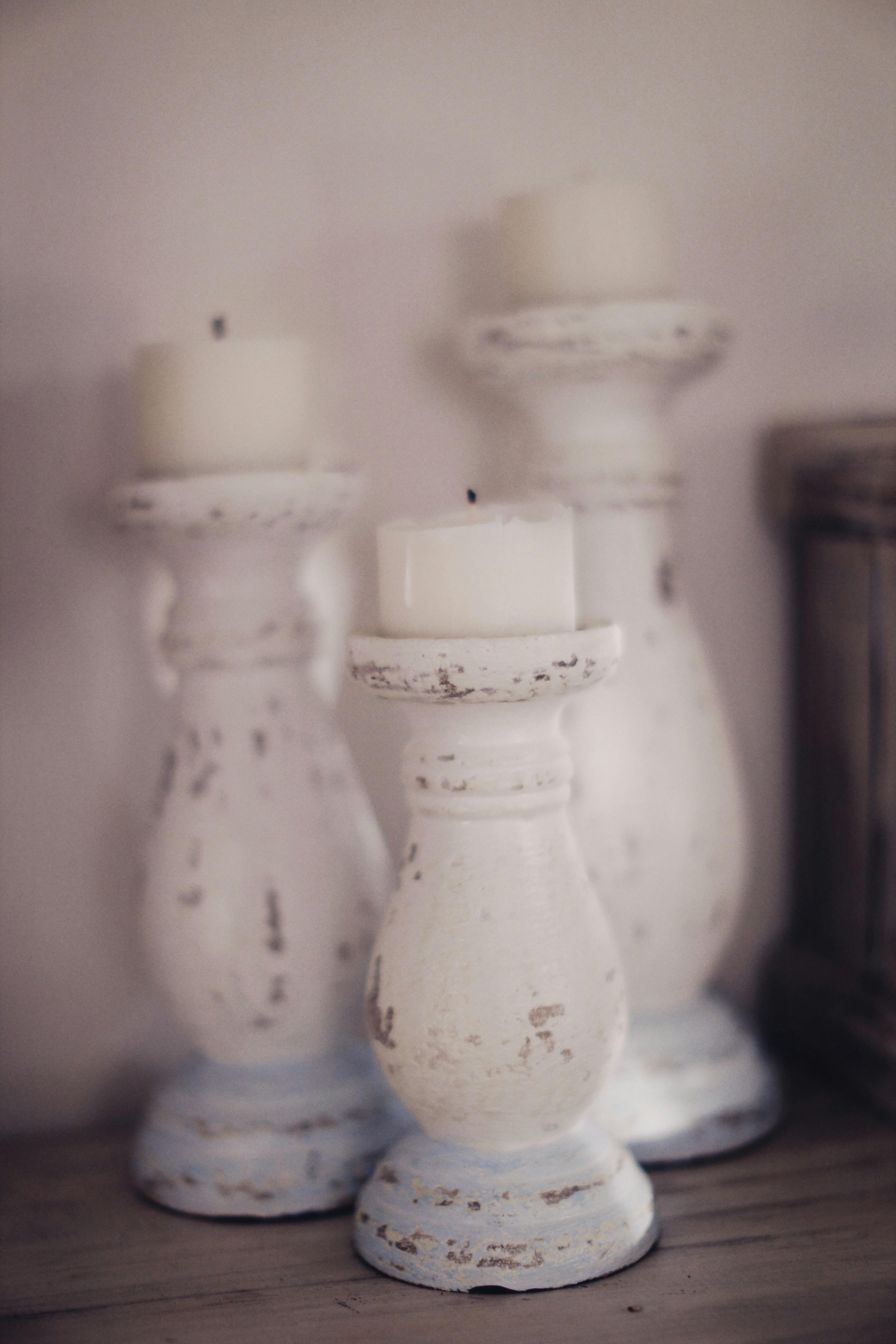 A Candle on a Candle Holder · Free Stock Photo