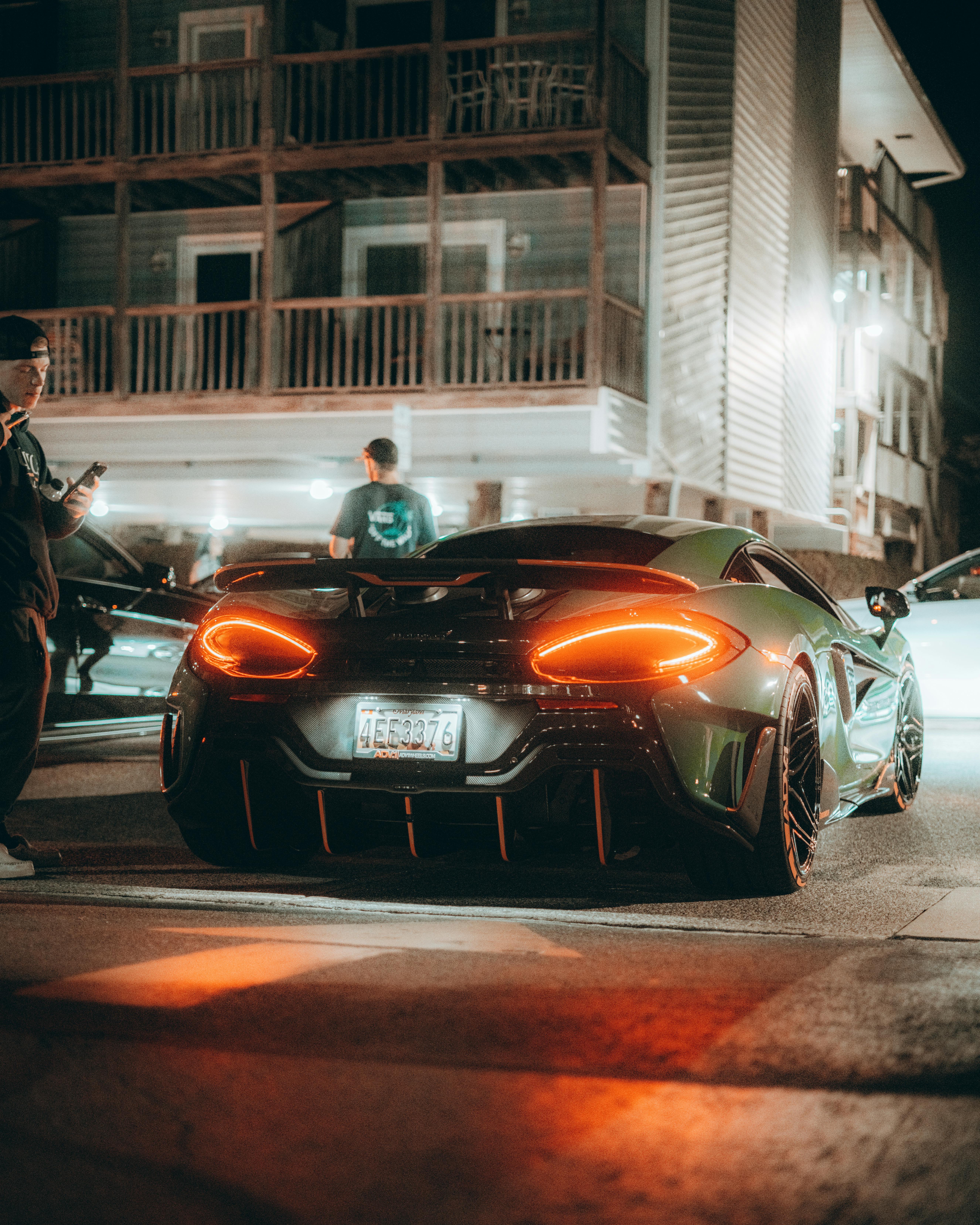 Back View of a Mclaren 600LT · Free Stock Photo