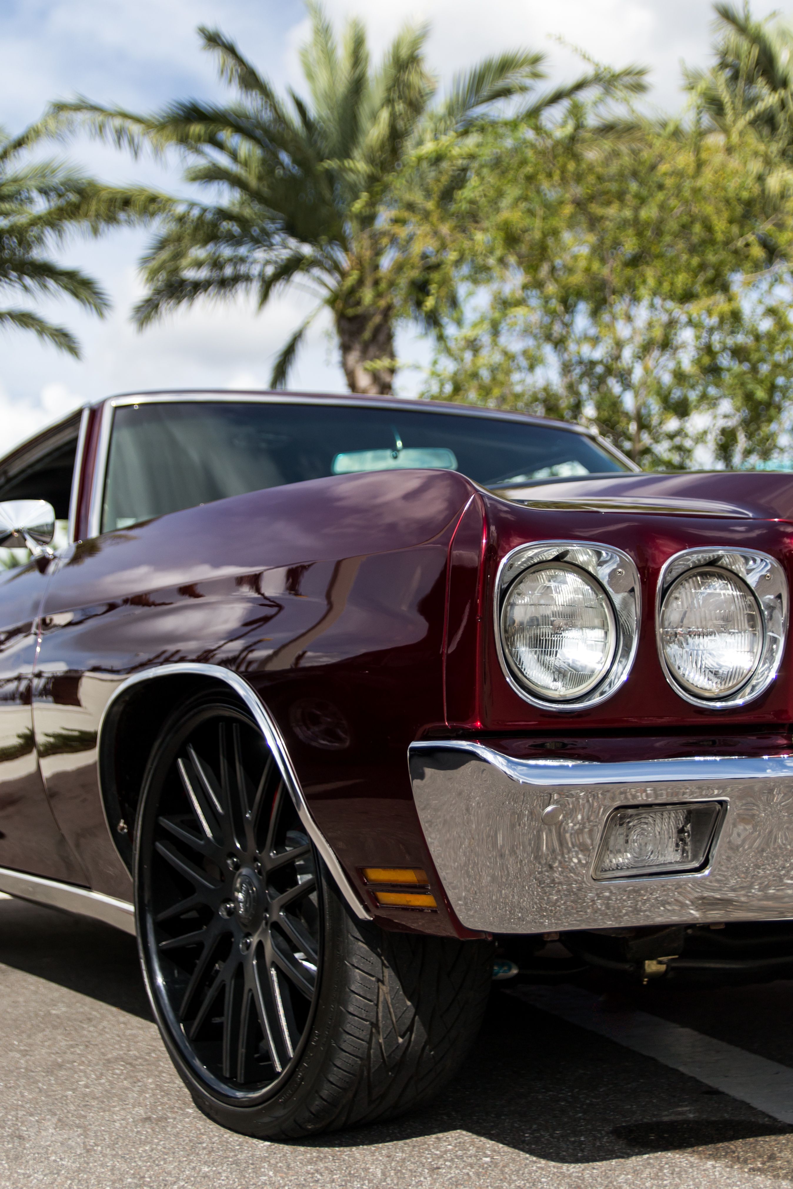 Red Car Parked on the Street · Free Stock Photo