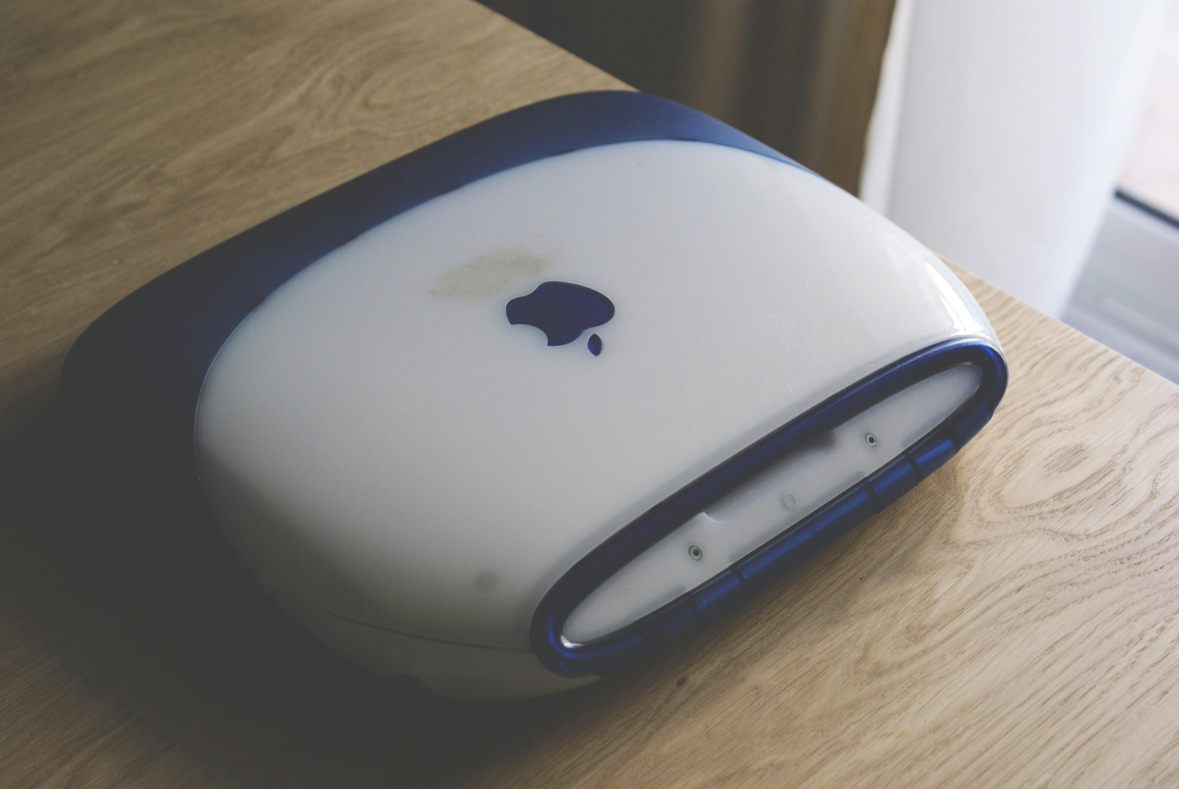 Free stock photo of 1999, apple, iBook