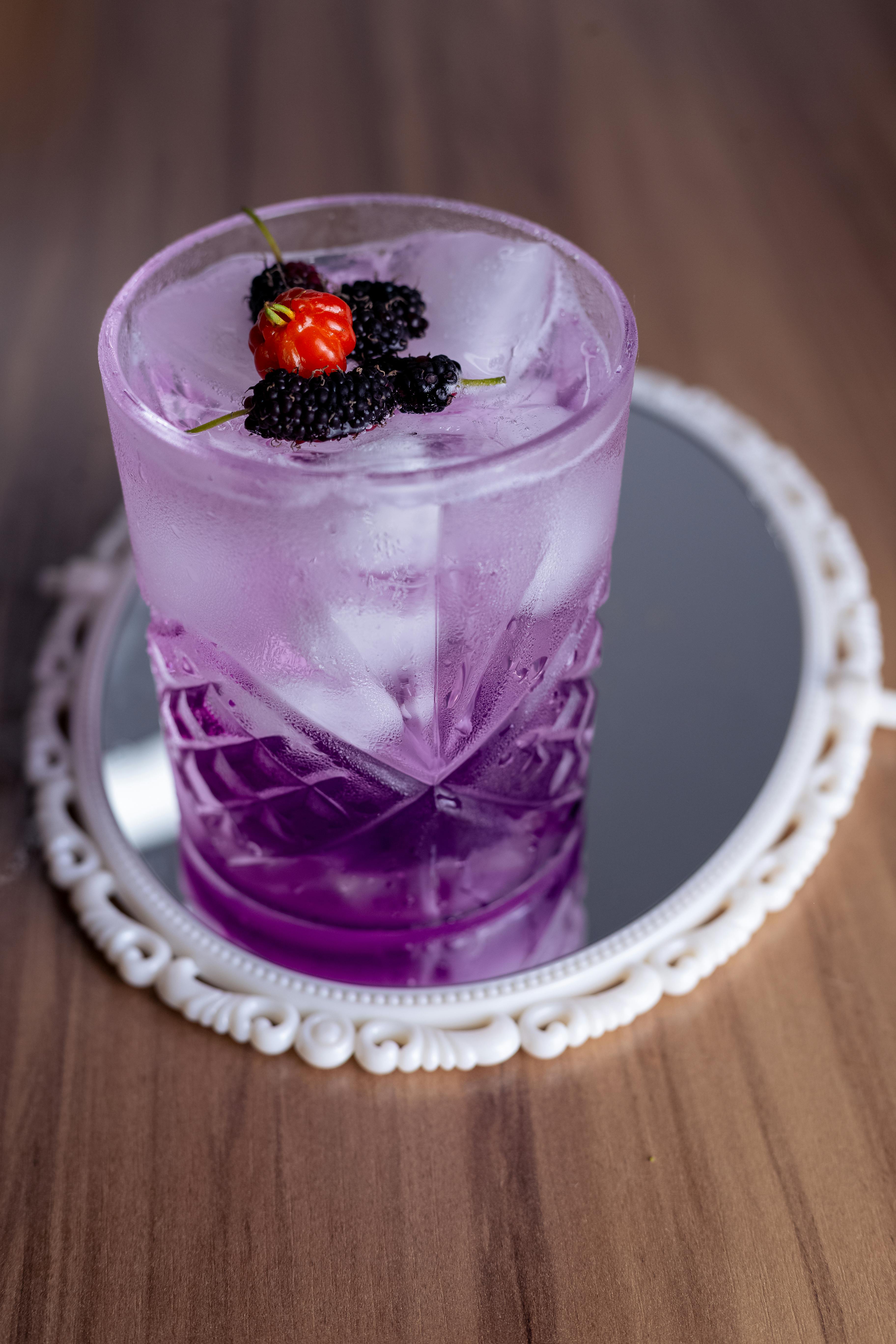 Purple Drink with Ice · Free Stock Photo