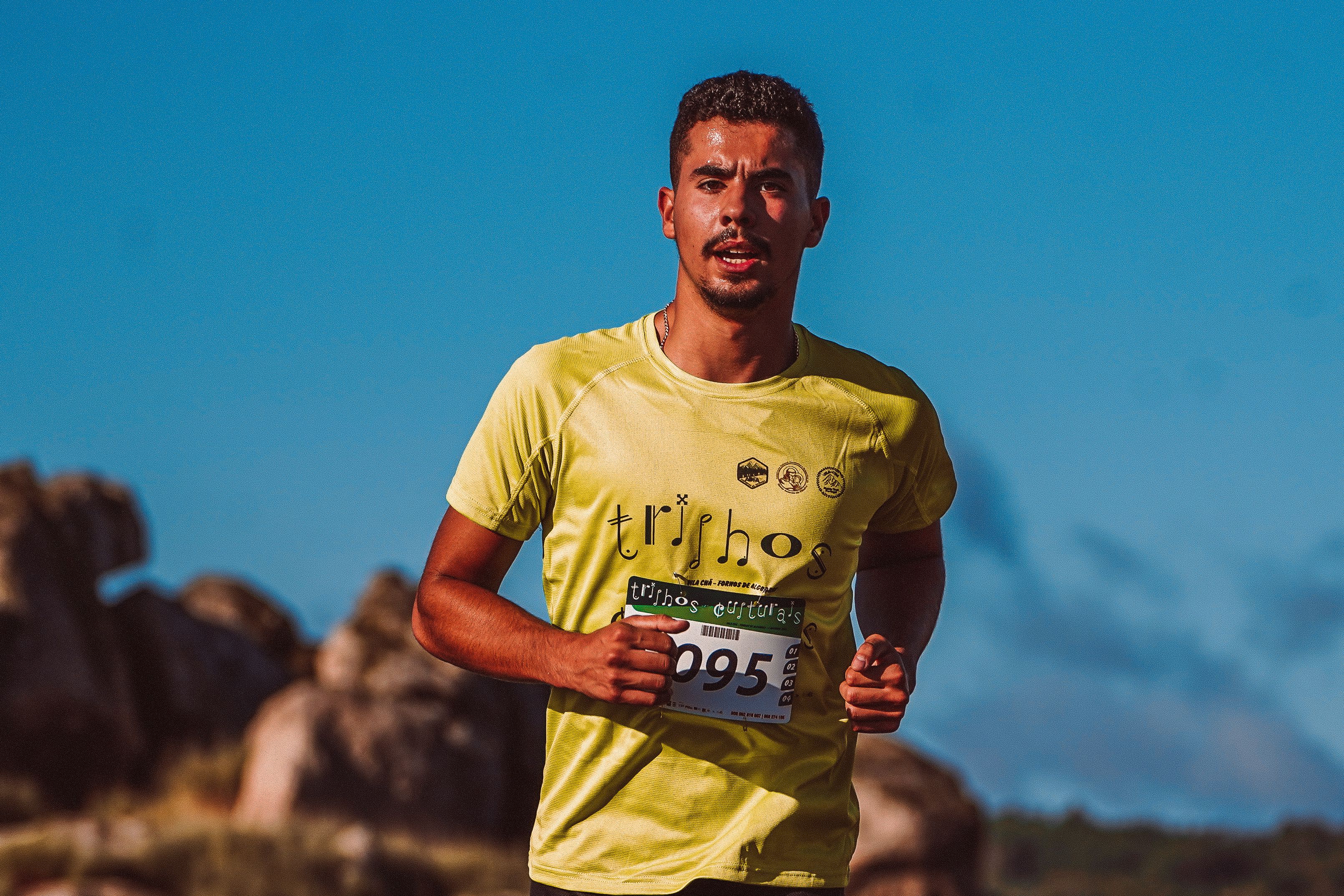A Man Running Outdoors · Free Stock Photo