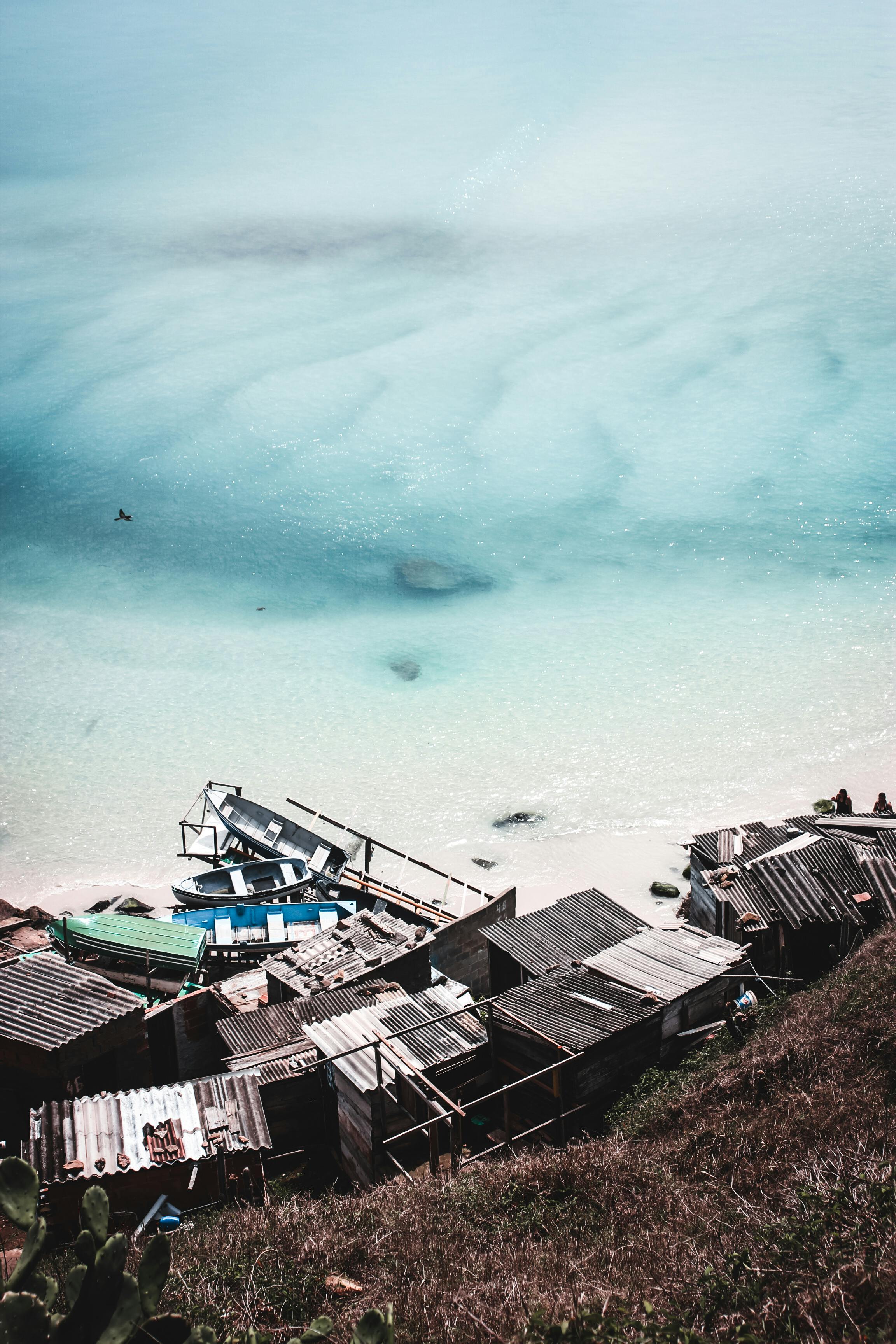 Drone Shot of an Island with Trees · Free Stock Photo