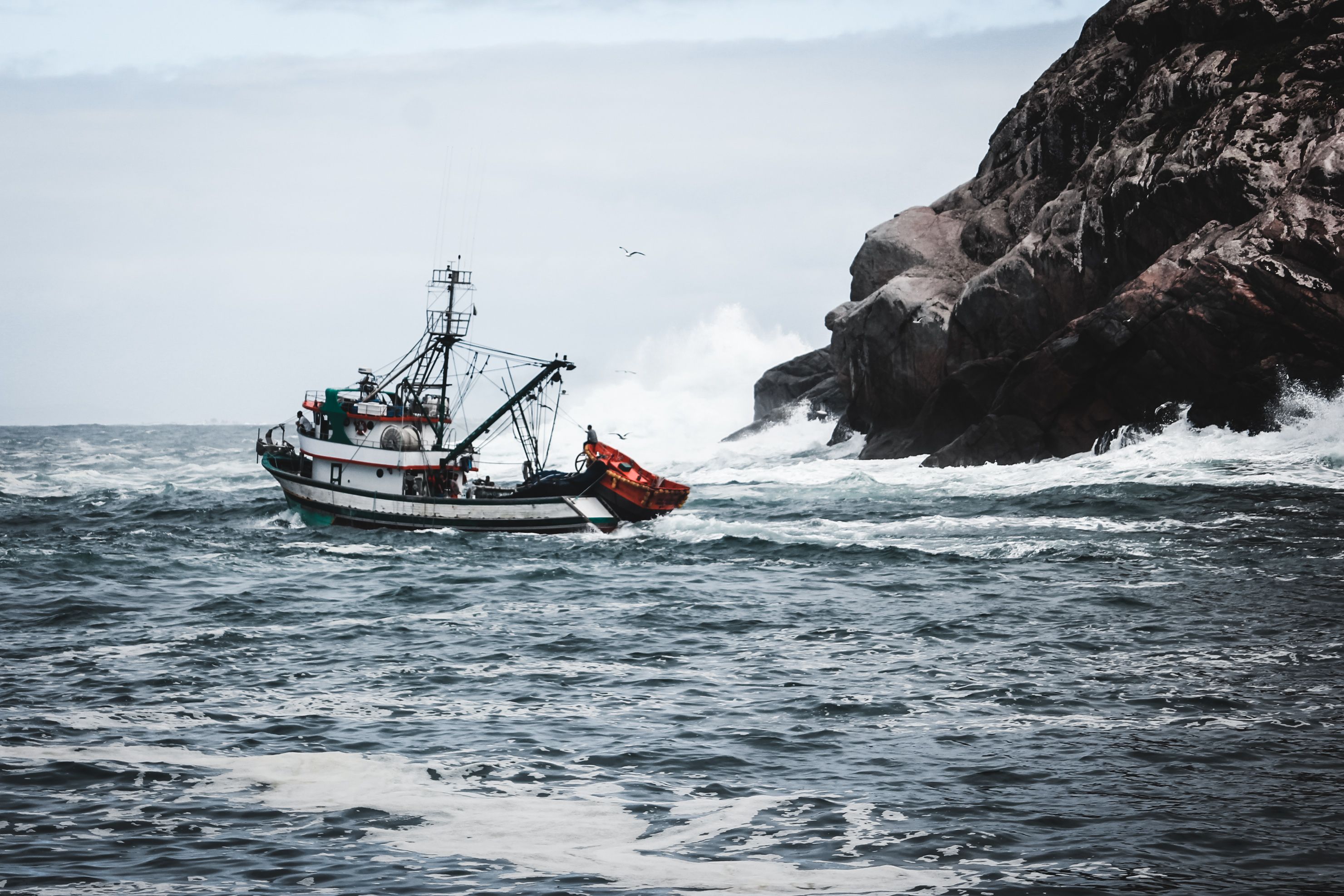 Fishing Boat In The Sea · Free Stock Photo