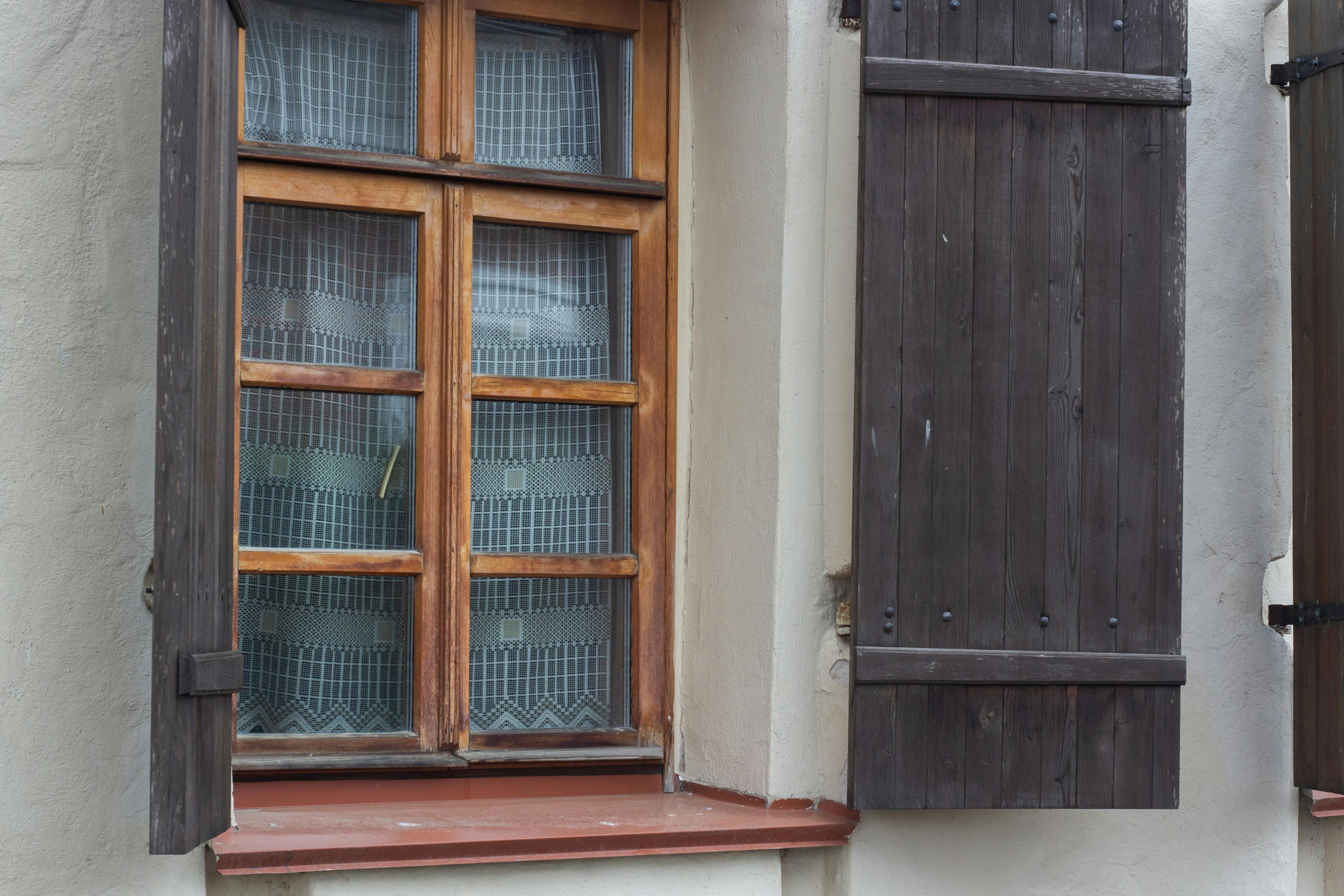 Close up of Closed Window · Free Stock Photo