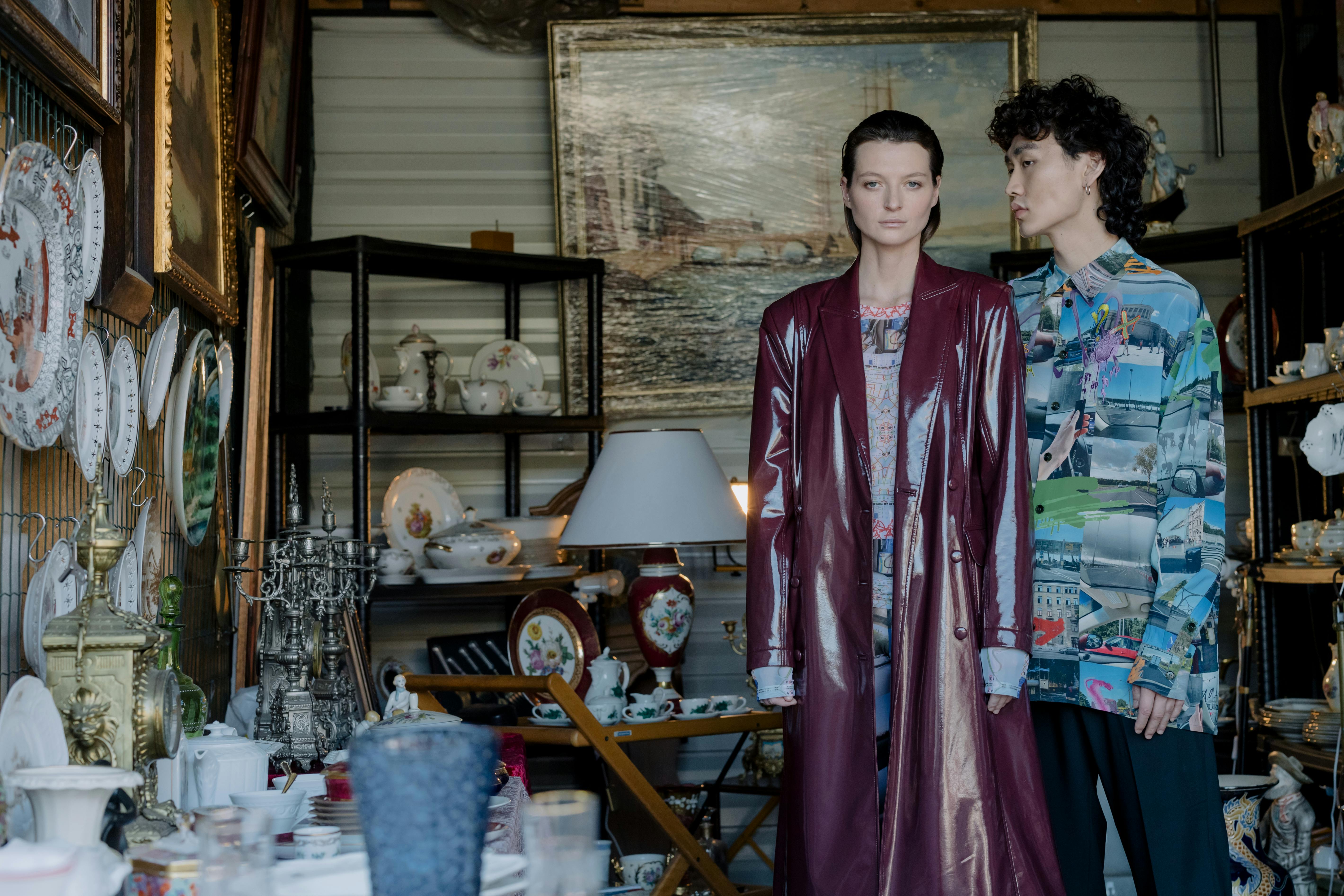 Two People Standing Beside Each Other · Free Stock Photo