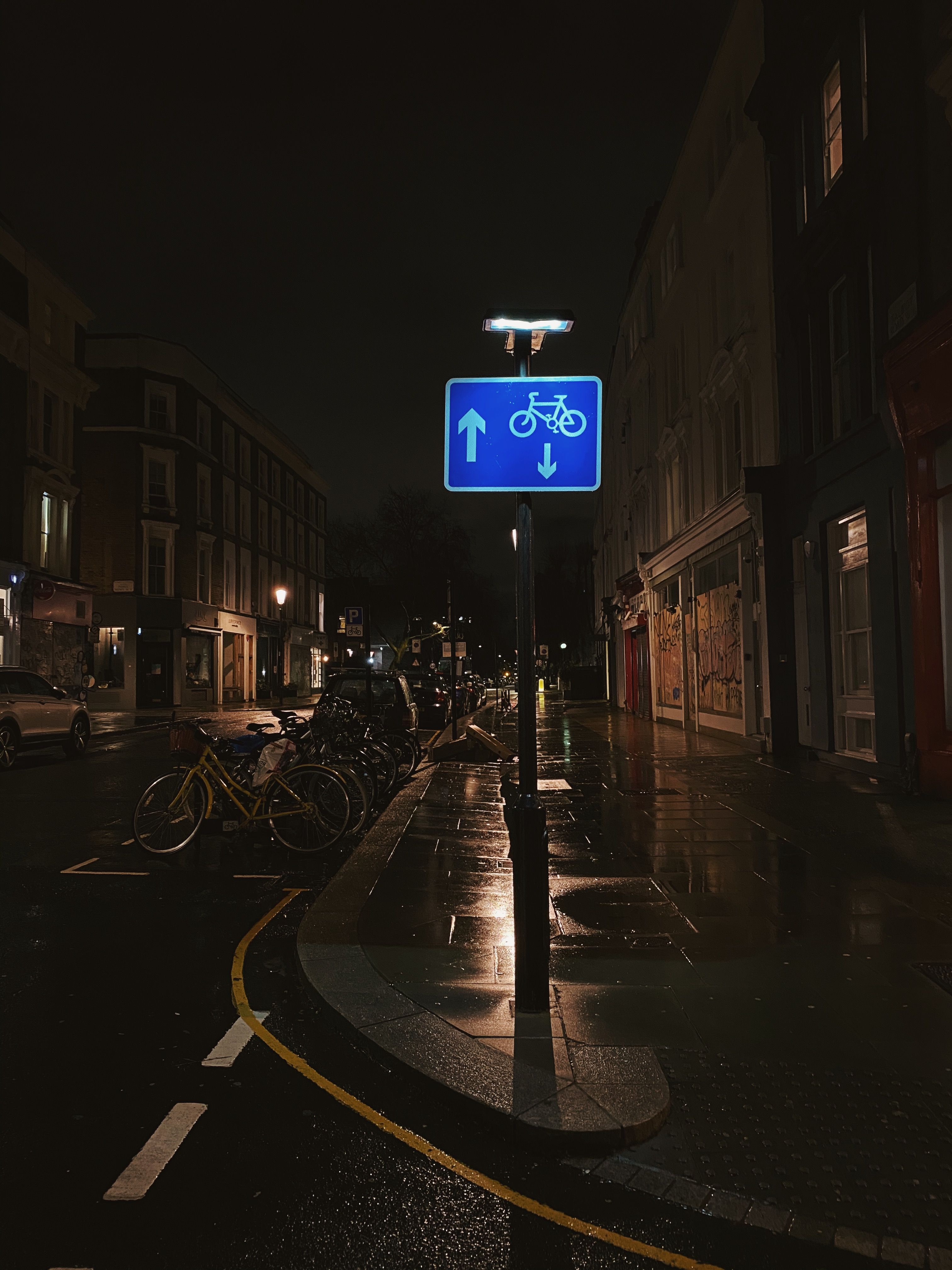 Empty Street During Night Time · Free Stock Photo