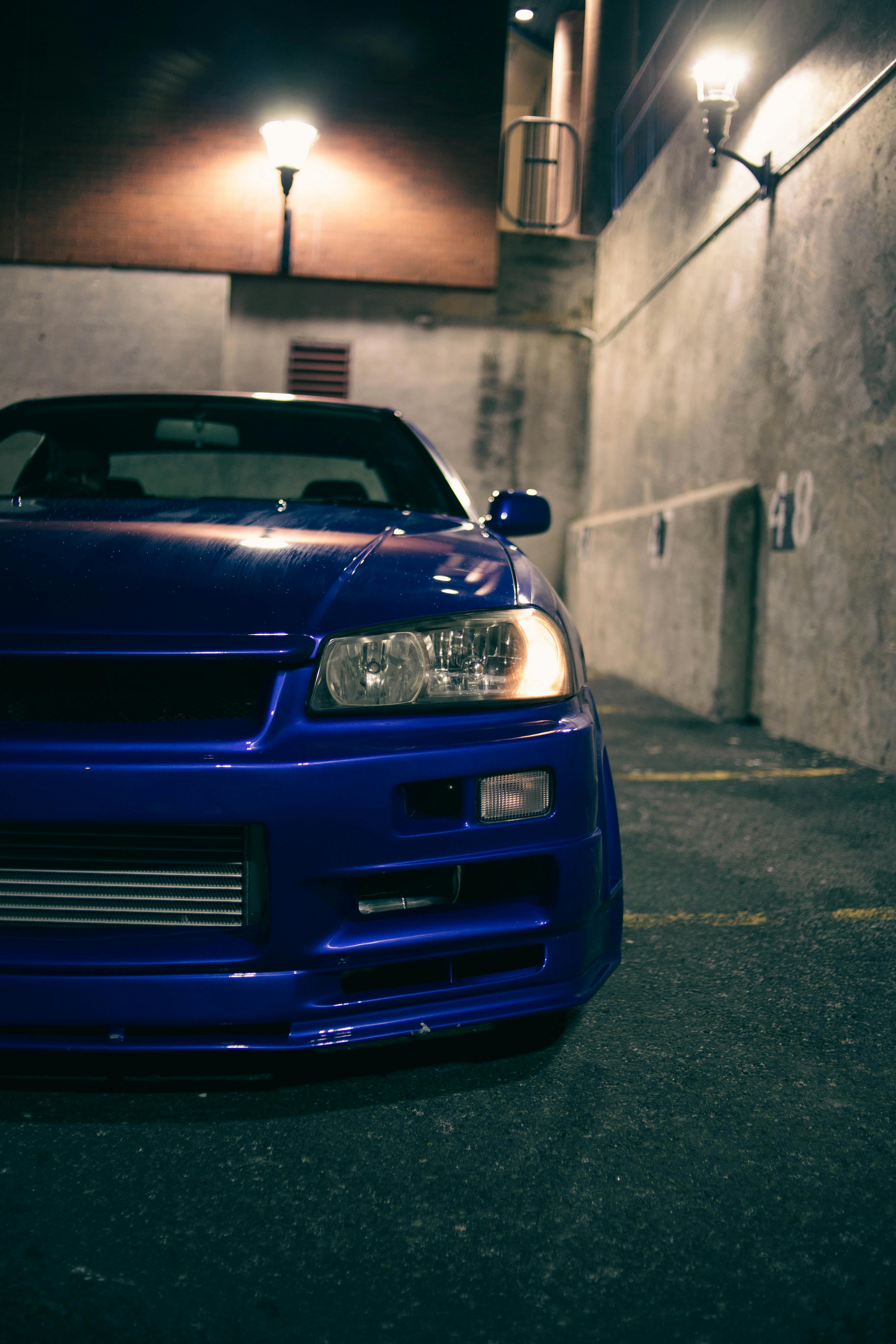 White Car on Asphalt Road · Free Stock Photo