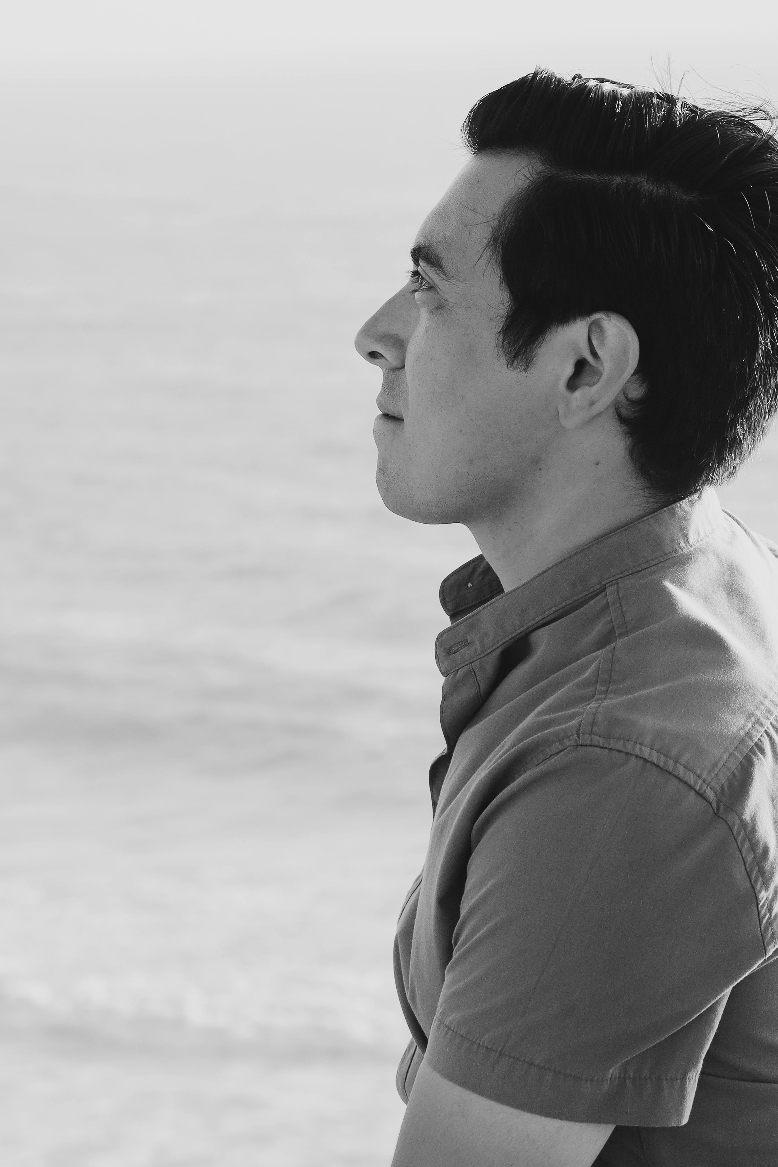 Side View of a Handsome Man · Free Stock Photo